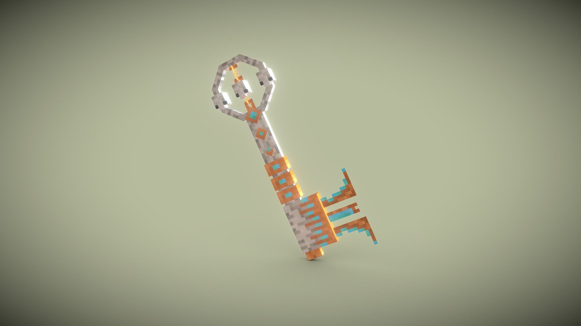 Skeleton key [ model showcase ] - 3D model by KARHA [c42a0a7] - Sketchfab