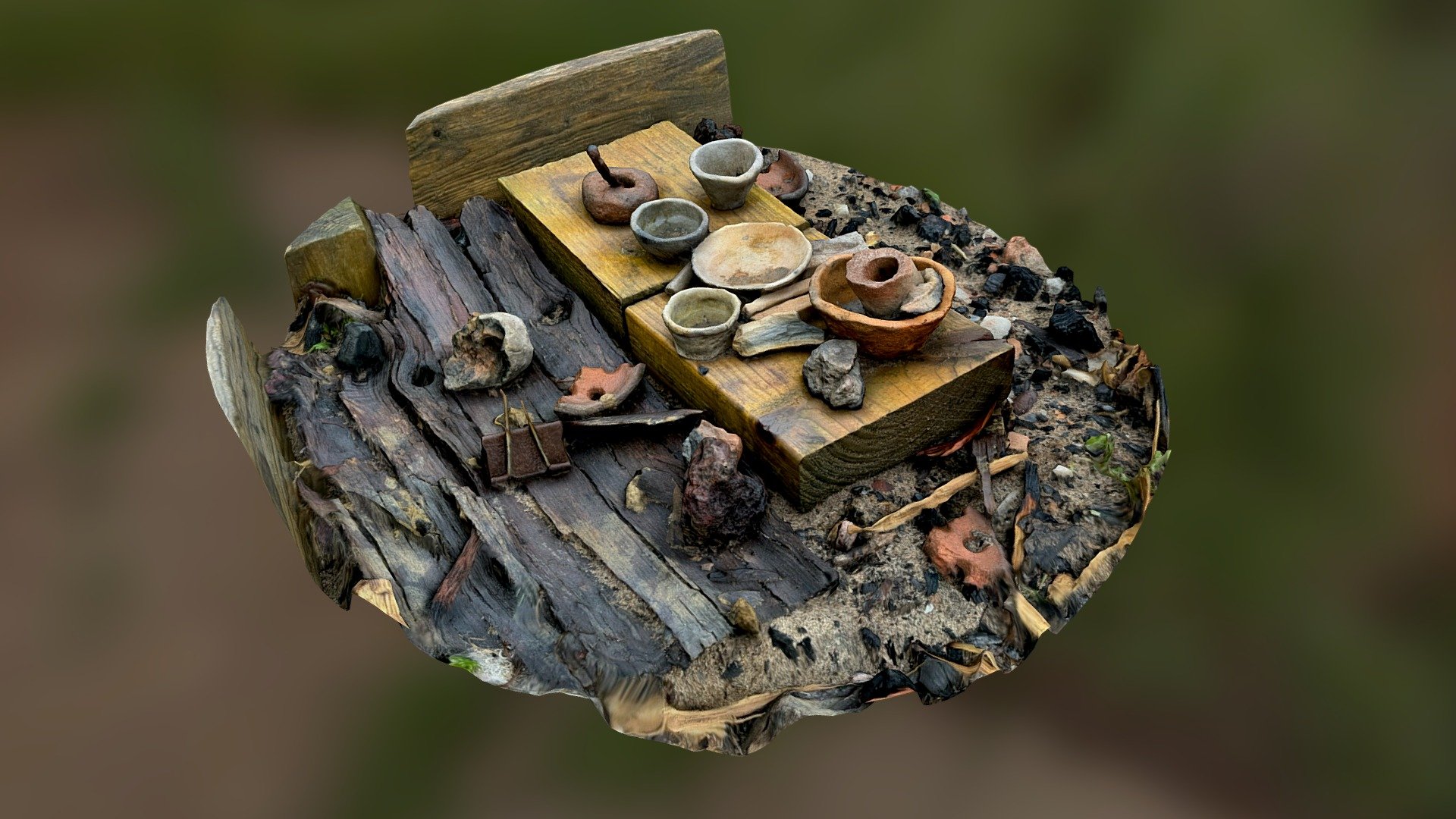Pottery Station - Detail - Download Free 3D model by Thomas Flynn ...