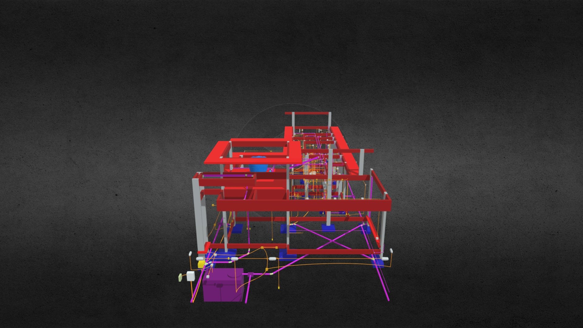 Instalações AP - 3D model by JB (@julienebrigina) [c42a51e] - Sketchfab