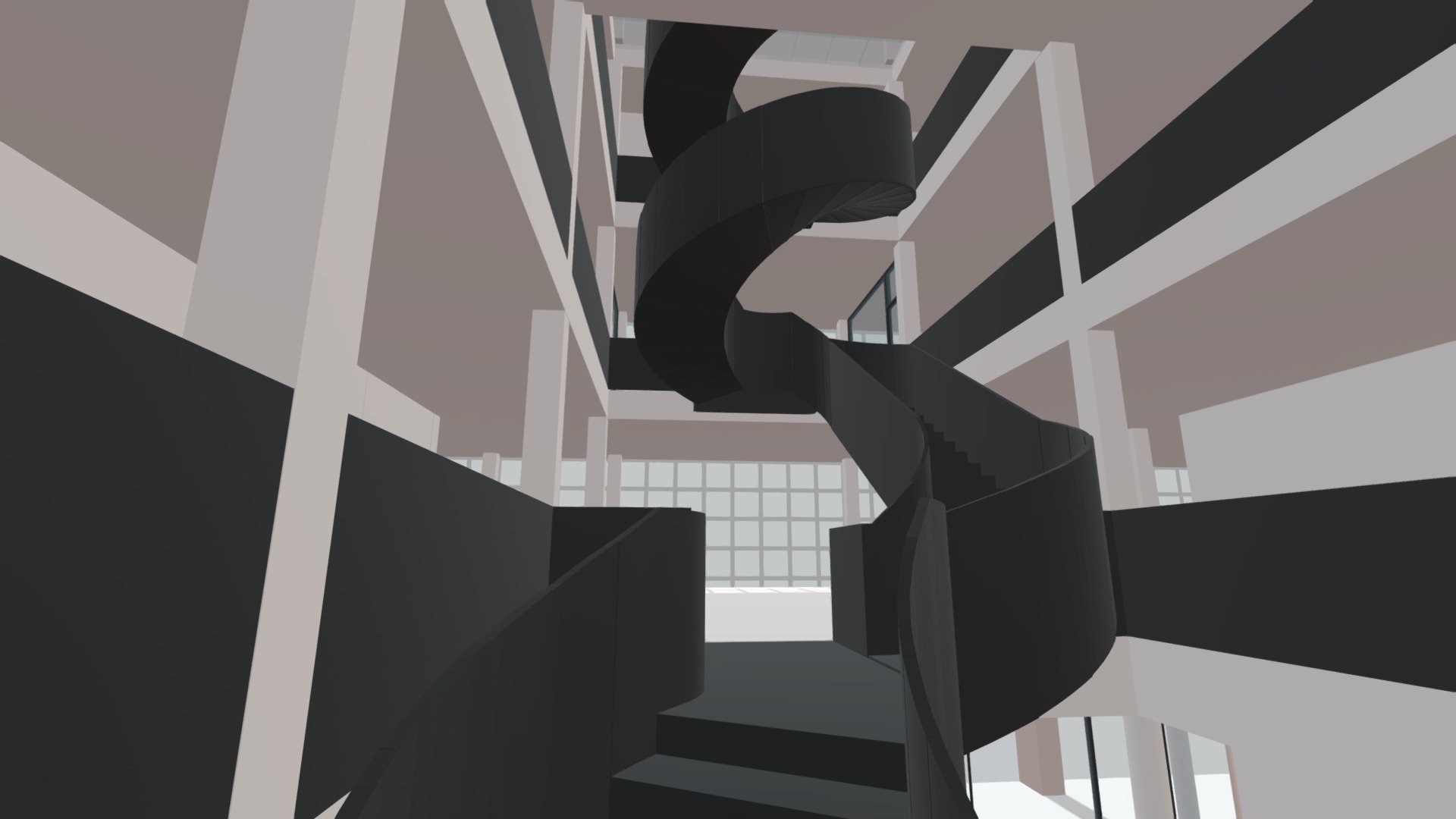 with stairs 07-10 4 - 3D model by filifonka [c42b36d] - Sketchfab