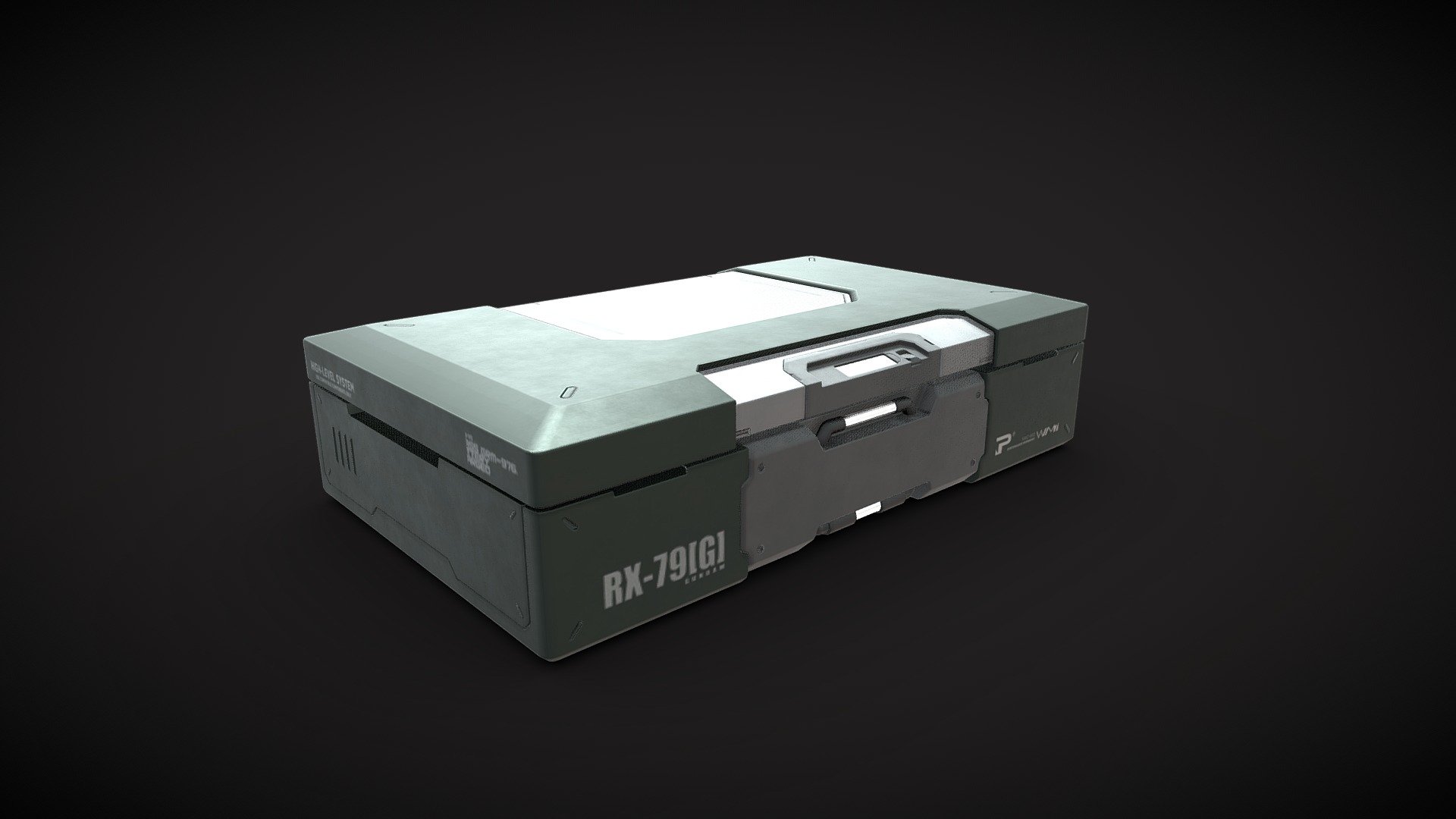 Sci-Fi Case Game Asset low-poly 3D model - Download Free 3D model by Syntax3D (@adibmuhd71 ...