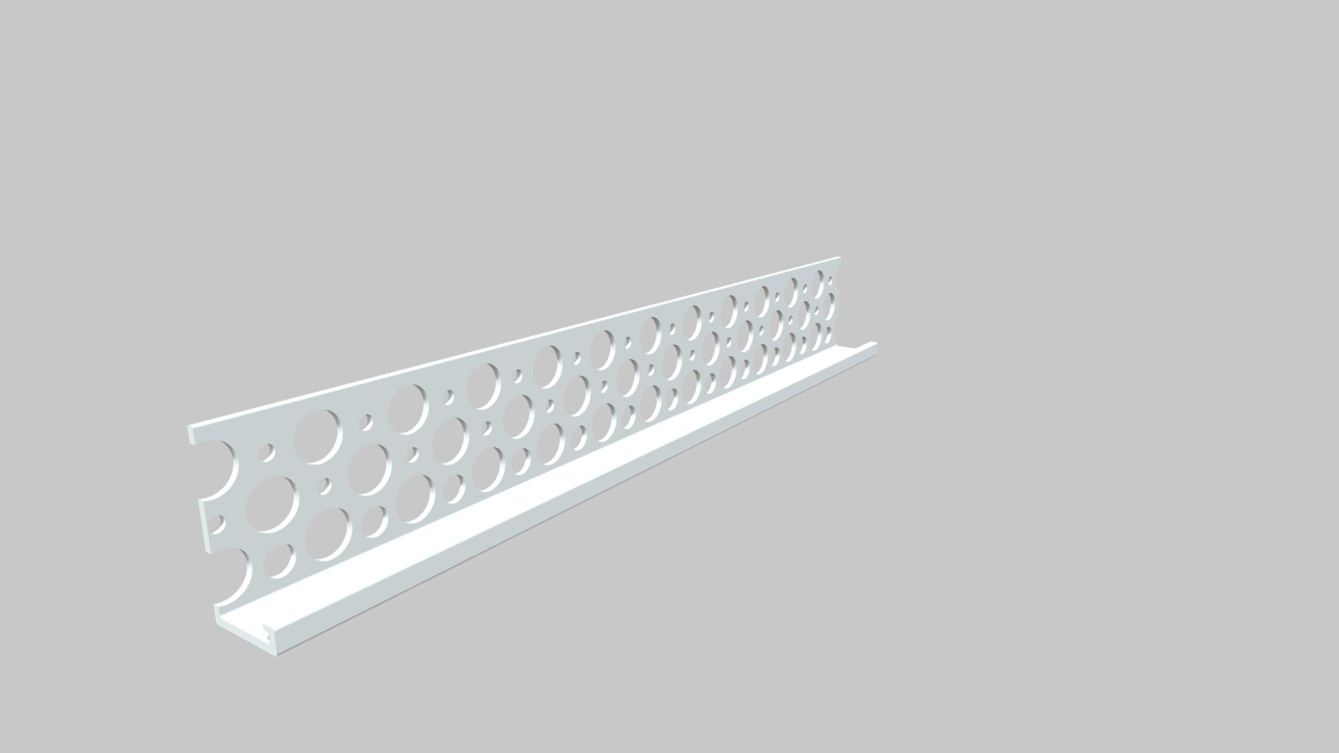 Trim- Tex EX6678 (0.875 Exterior Casing Bead) - Download Free 3D model ...