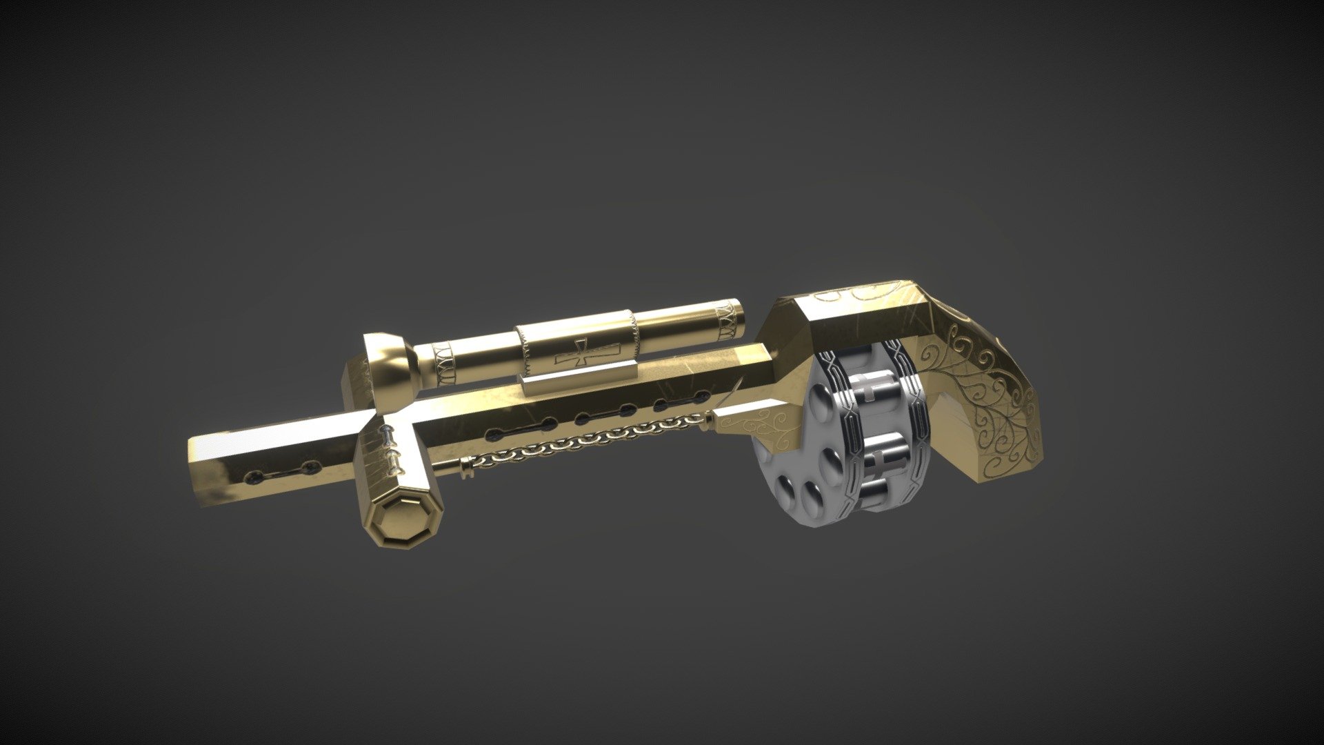 John Constantine - Shotgun - Download Free 3D model by Wuichole ...
