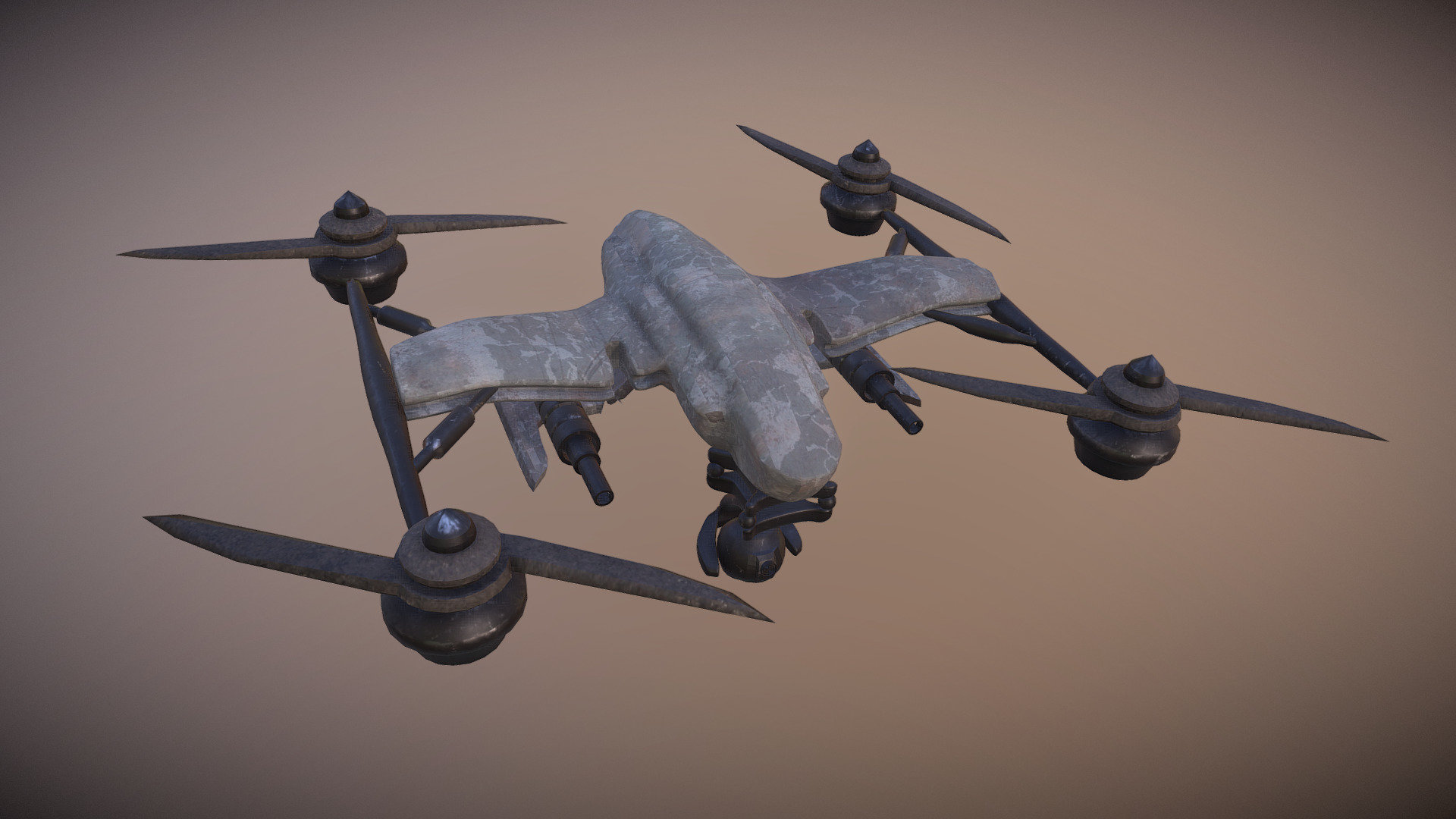 Drone Test - 3D model by karrotman [c42d690] - Sketchfab