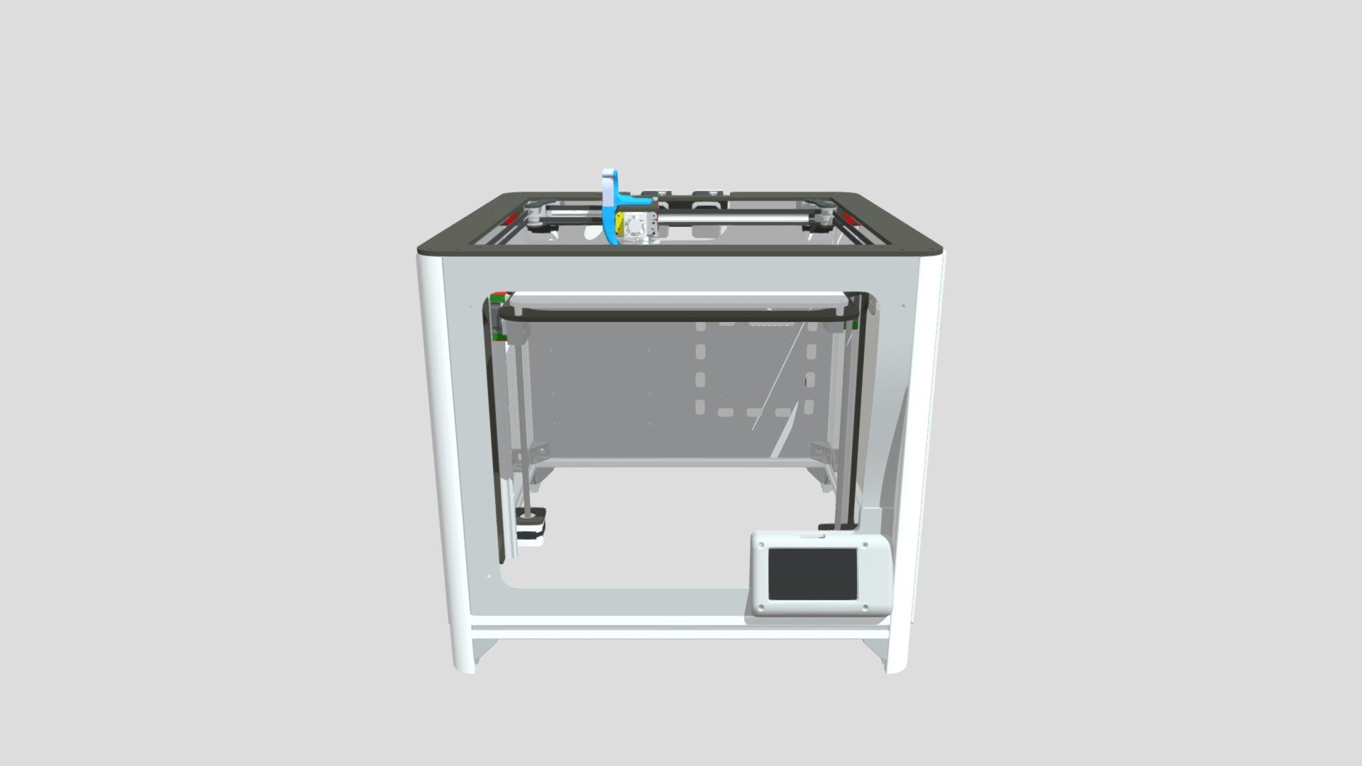 ZRK MEGA Printer Core XY Design - 3D model by zuurik [c42e17f] - Sketchfab