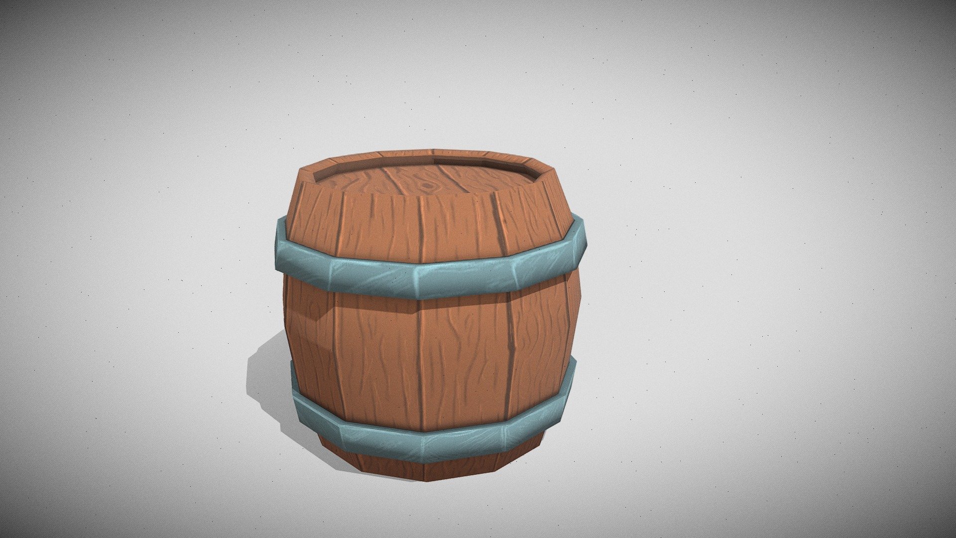 Stylized Barrel - Download Free 3D model by neetemma [c42f64b] - Sketchfab