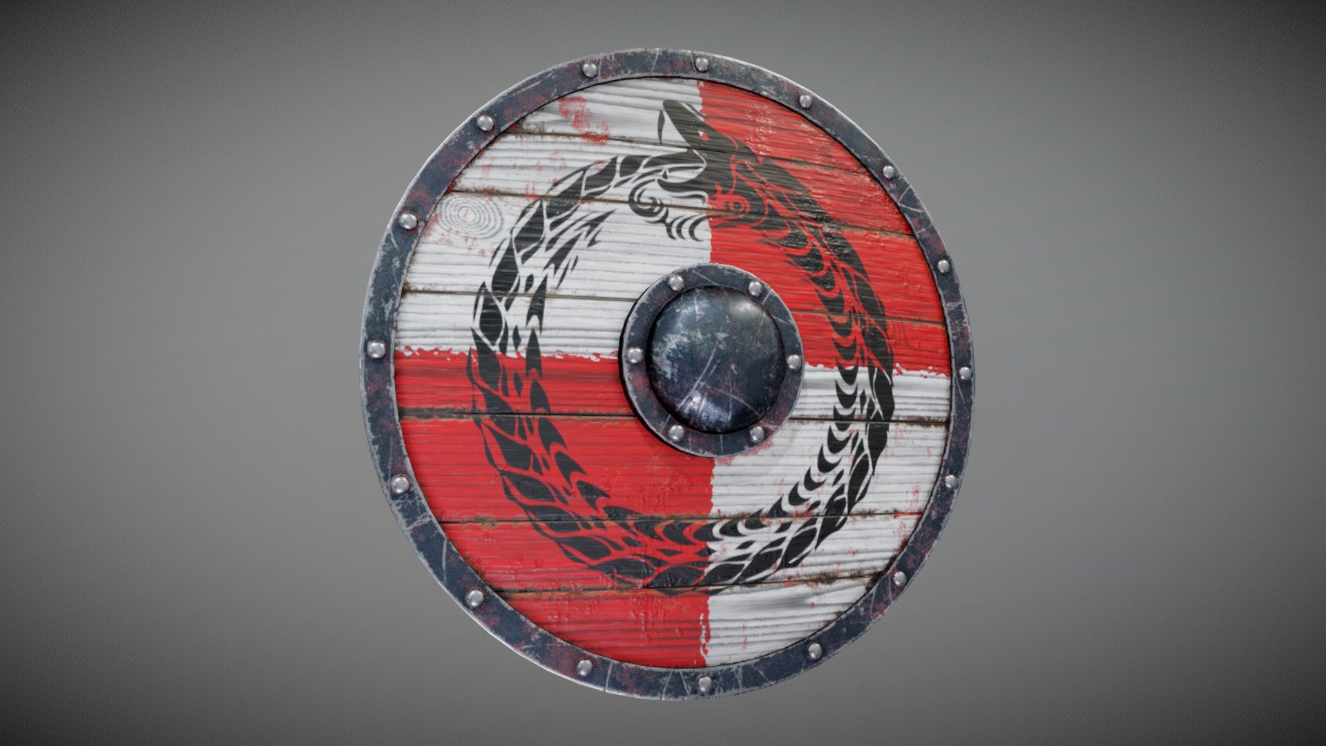 Round Shield - Download Free 3D model by Ahsan.Faraz [c432be2] - Sketchfab