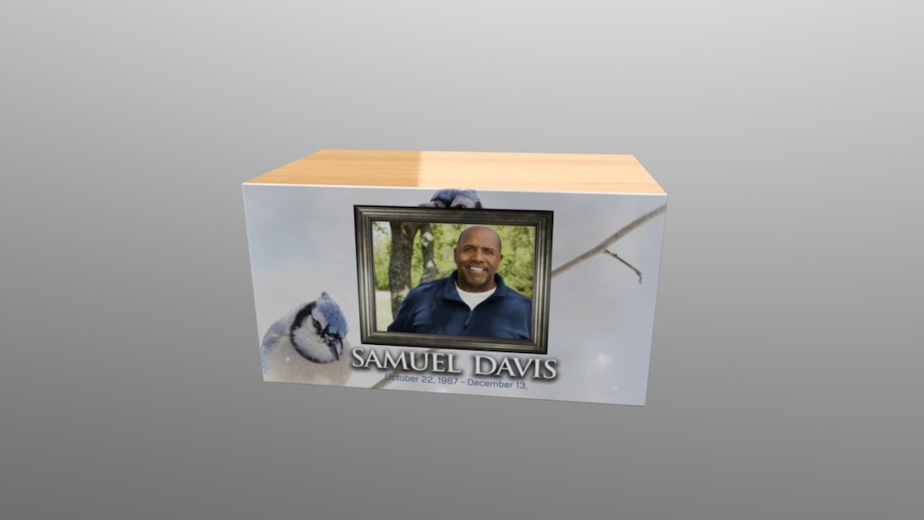 Blue Jay - Urn Wrap - 3D model by eturnalmemorials [c4362c3] - Sketchfab