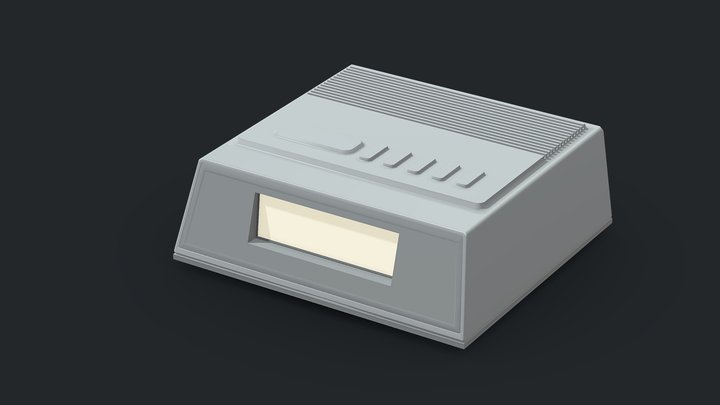 Alarm-clock 3D models - Sketchfab