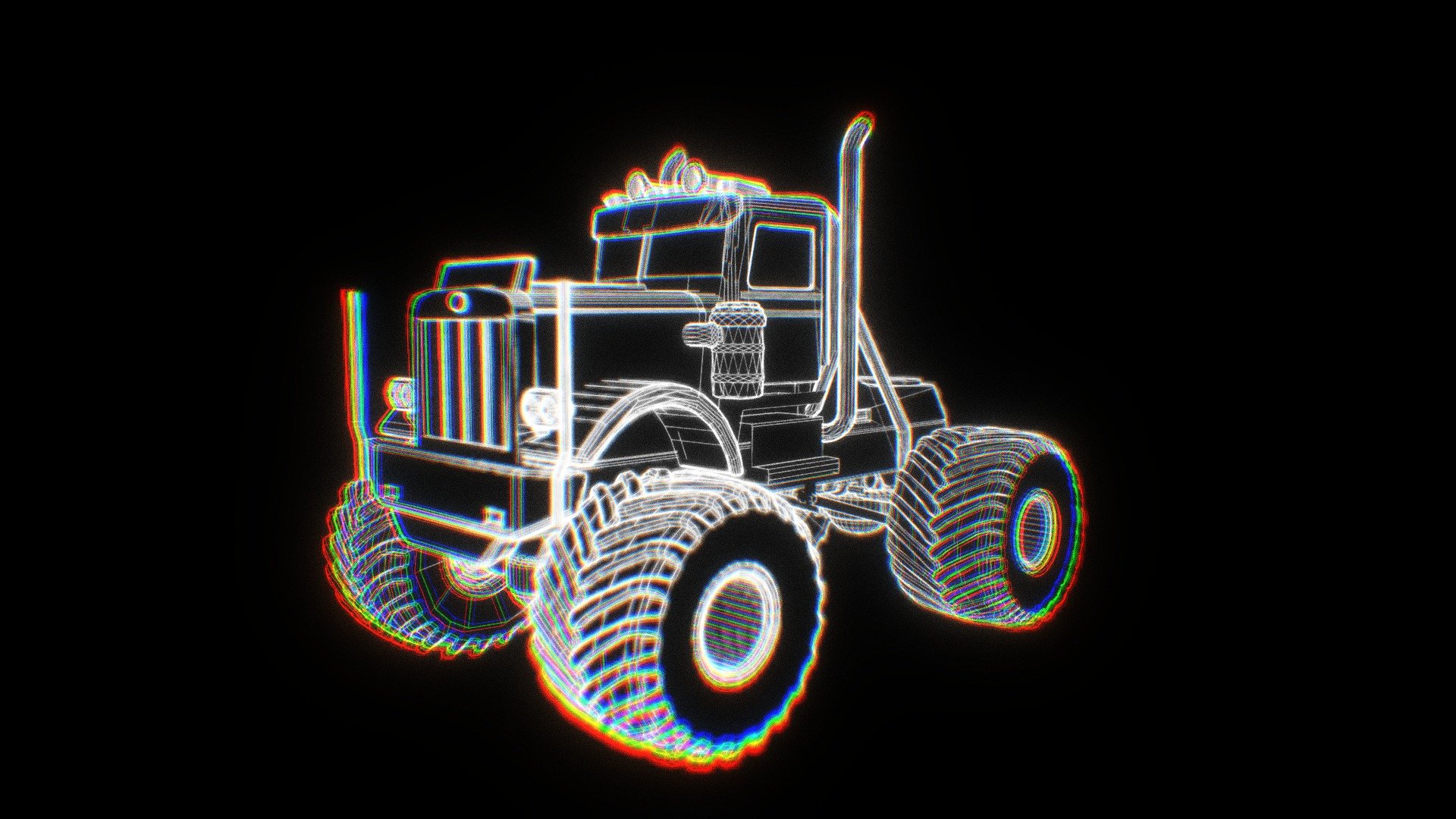 Better Wireframe Monster - Download Free 3D model by Jorma Rysky ...