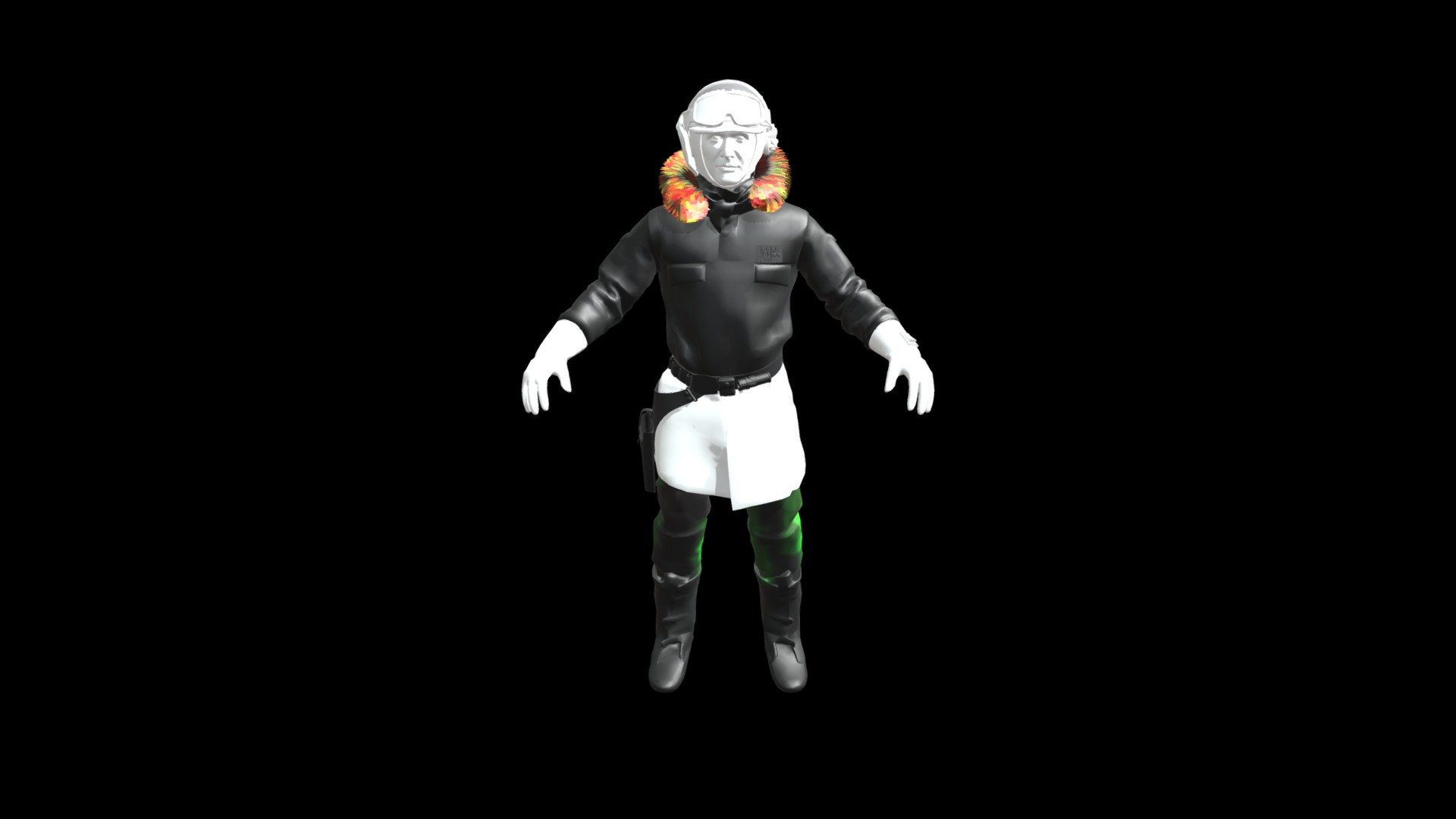 Han Solo Hoth [ Texture in a Mega Link ] - Download Free 3D model by ...