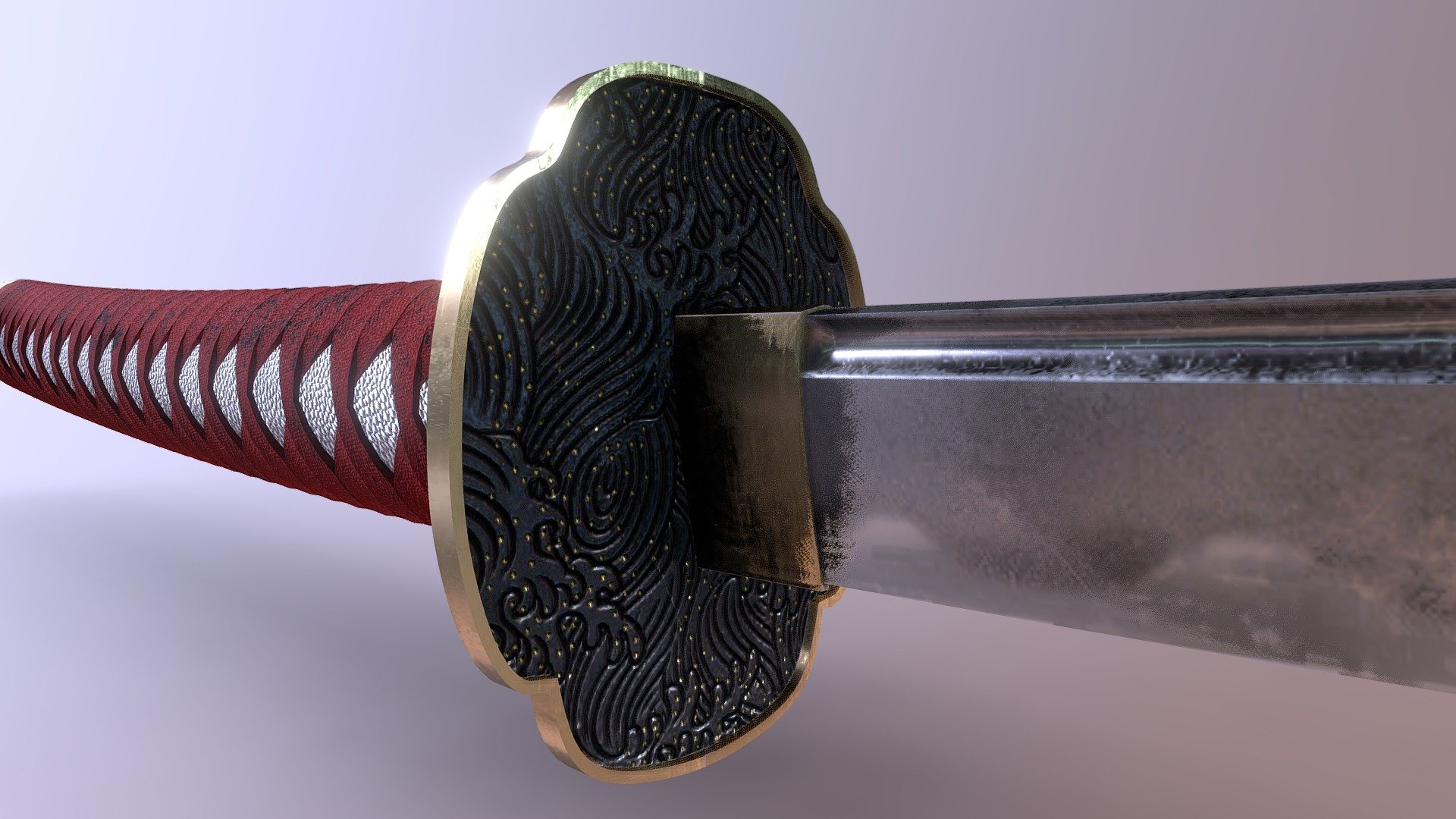 Samurai Sword - 3D model by RossStephanie28 [c43a76e] - Sketchfab