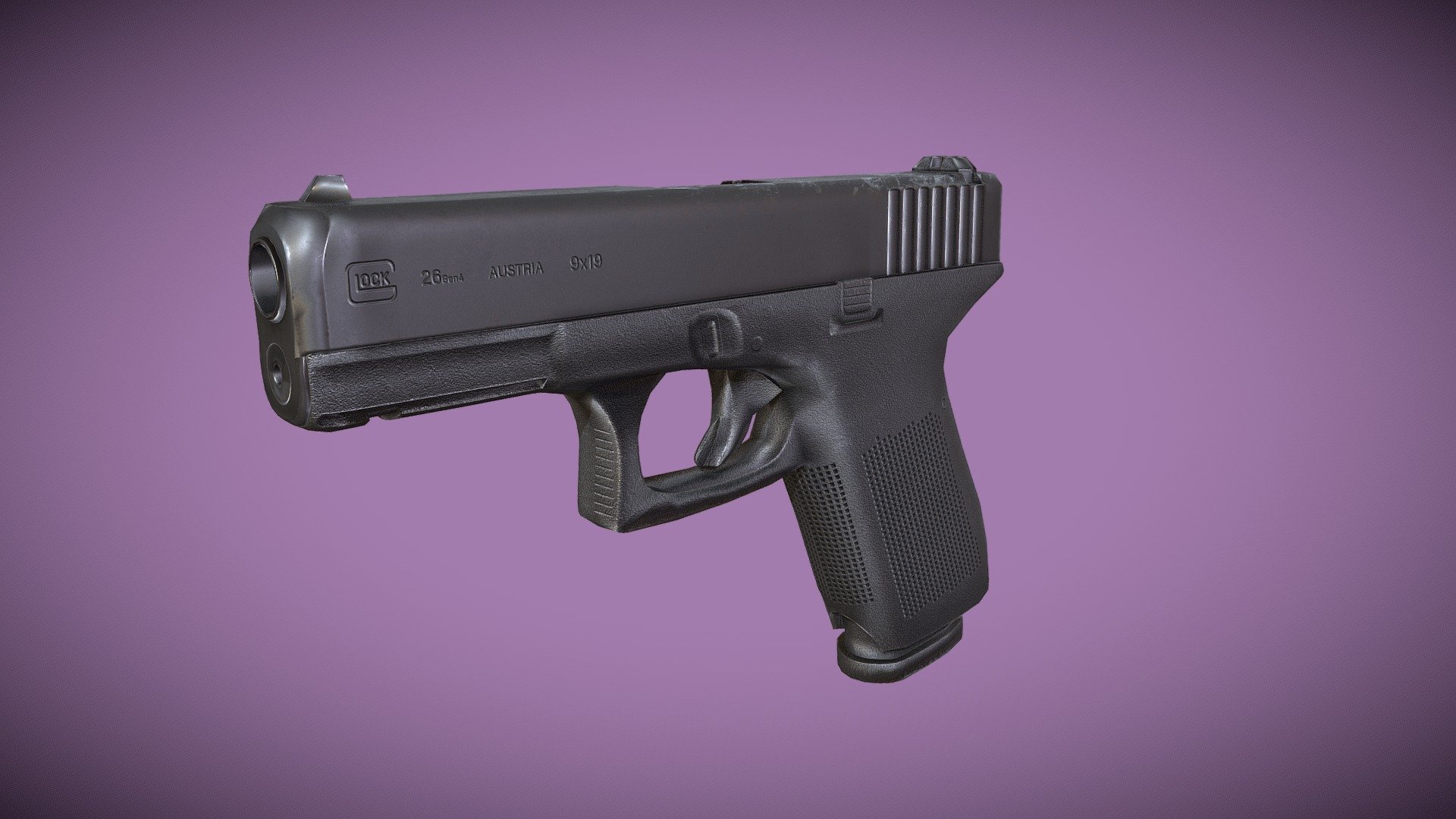 Glock - 3D model by dreedgug (@dreedgug) [c43a906] - Sketchfab