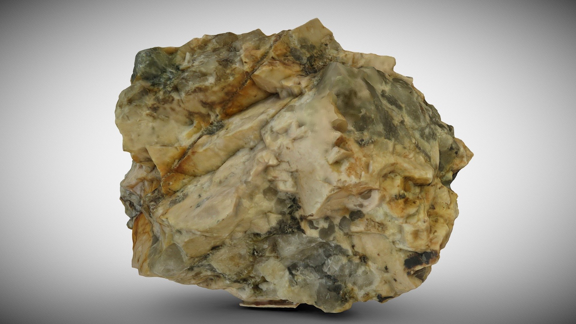 Pegmatite? - 3D model by Sara Carena (@saracarena1) [c43aed8] - Sketchfab