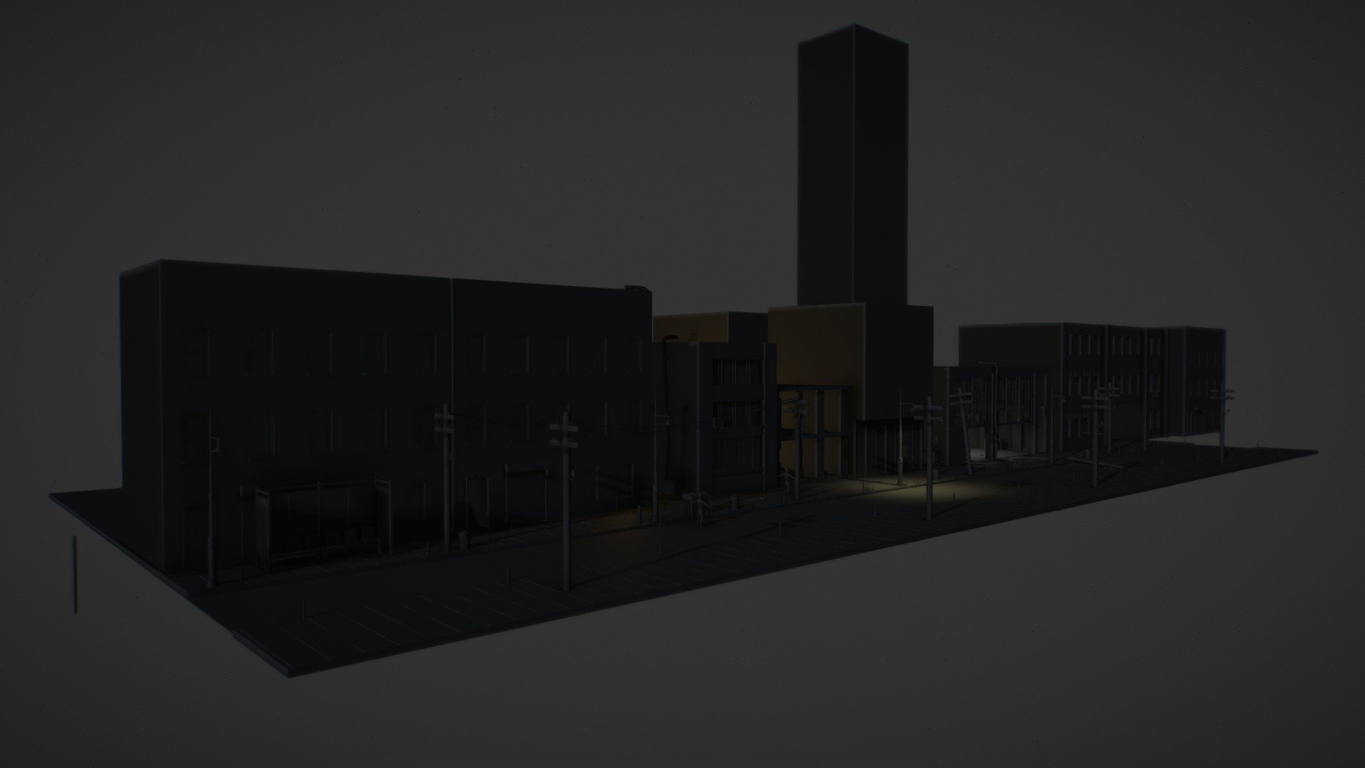 Platform game city design - 3D model by Trangela [c43dd7c] - Sketchfab