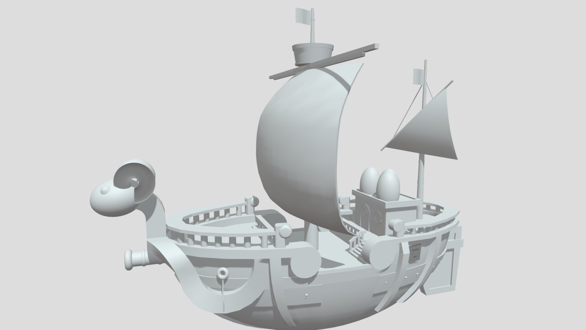 Going Merry - 3D model by colbycordner [c441925] - Sketchfab