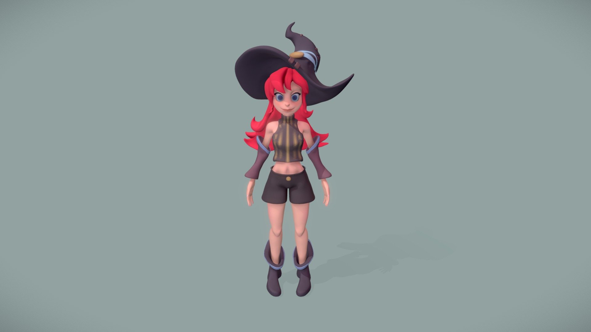 Witch - 3D model by km913 [c441d8f] - Sketchfab