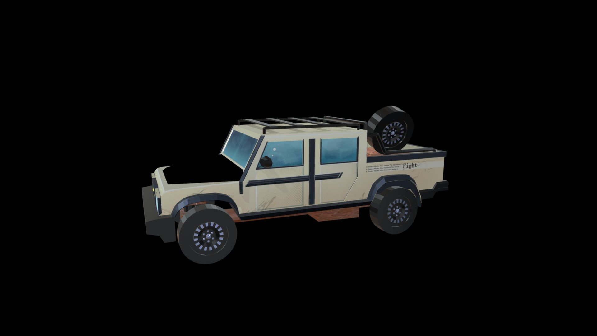 Low-poly Ineos Grenadier Quartermaster - Download Free 3D model by ...