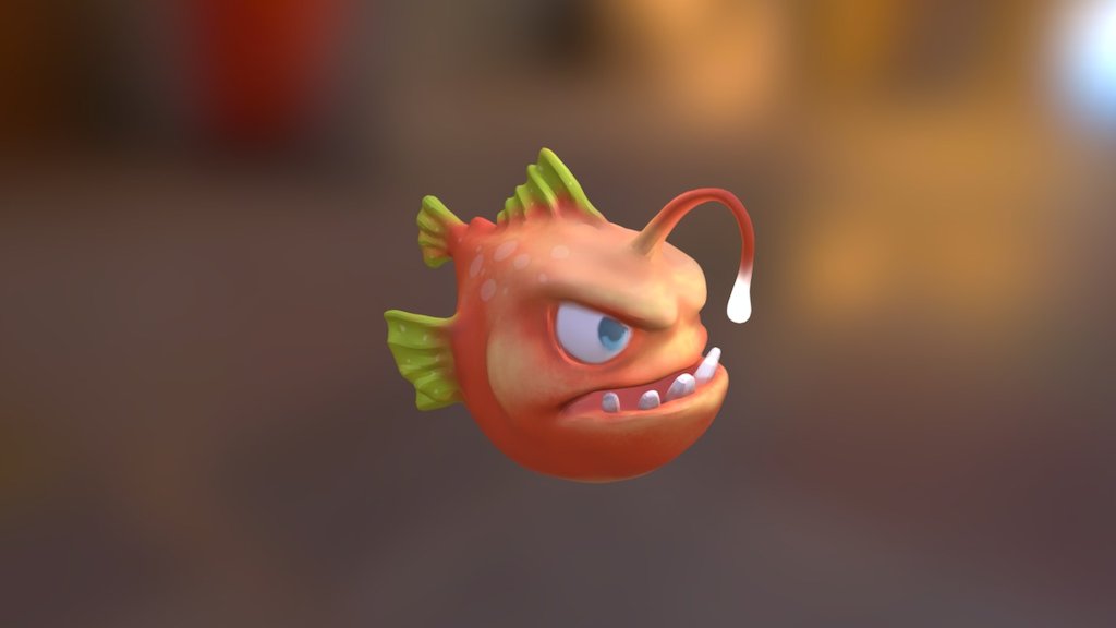 Bulb fish - Download Free 3D model by Kuna (@kunr) [c443124] - Sketchfab