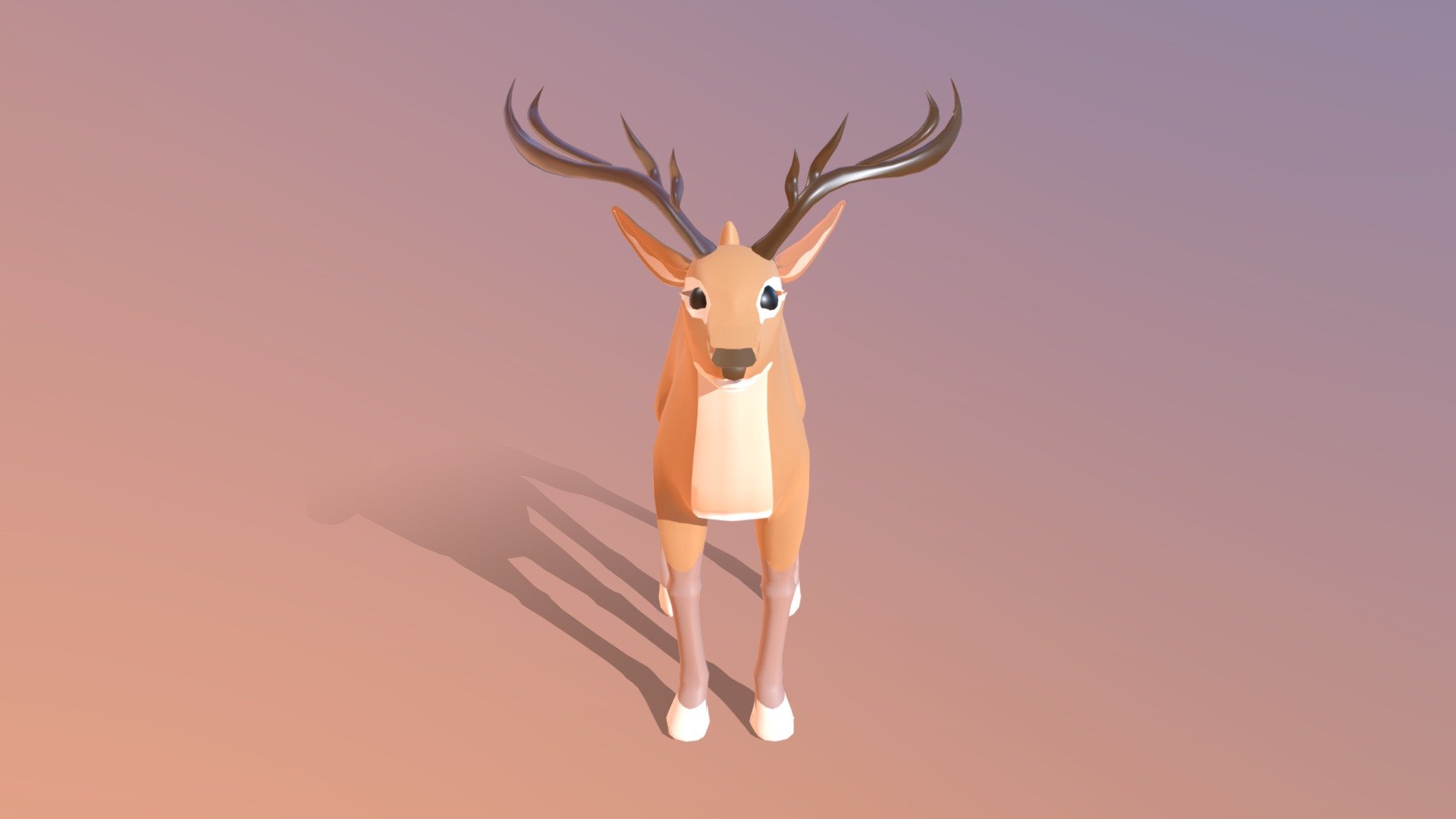 DEER - Download Free 3D model by SoyJustBean (@65109324) [c44537e ...