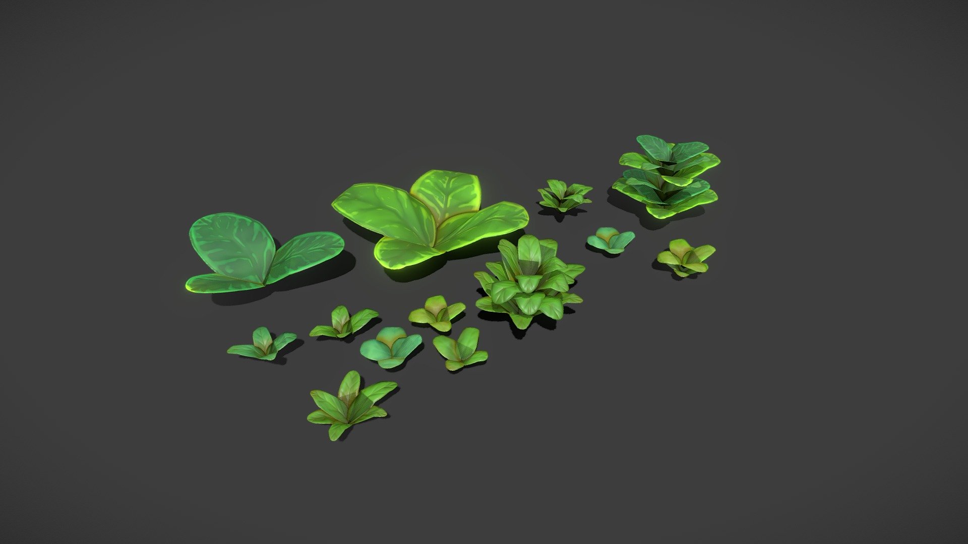 Stylized Foliage - Download Free 3D model by tony chopper (@choppar ...