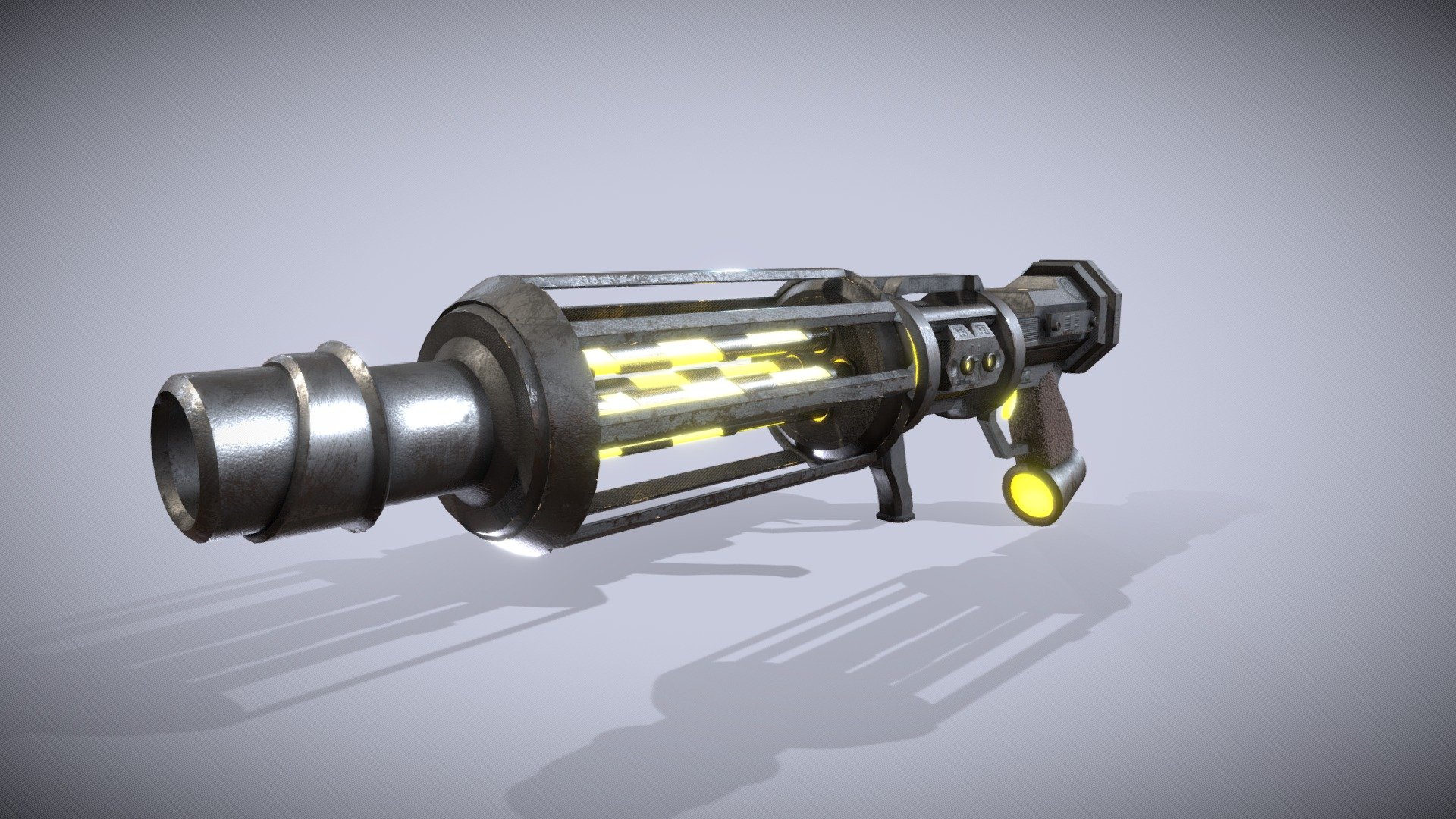 Light Rifle - Buy Royalty Free 3D model by SnowyTrain [c448626 ...