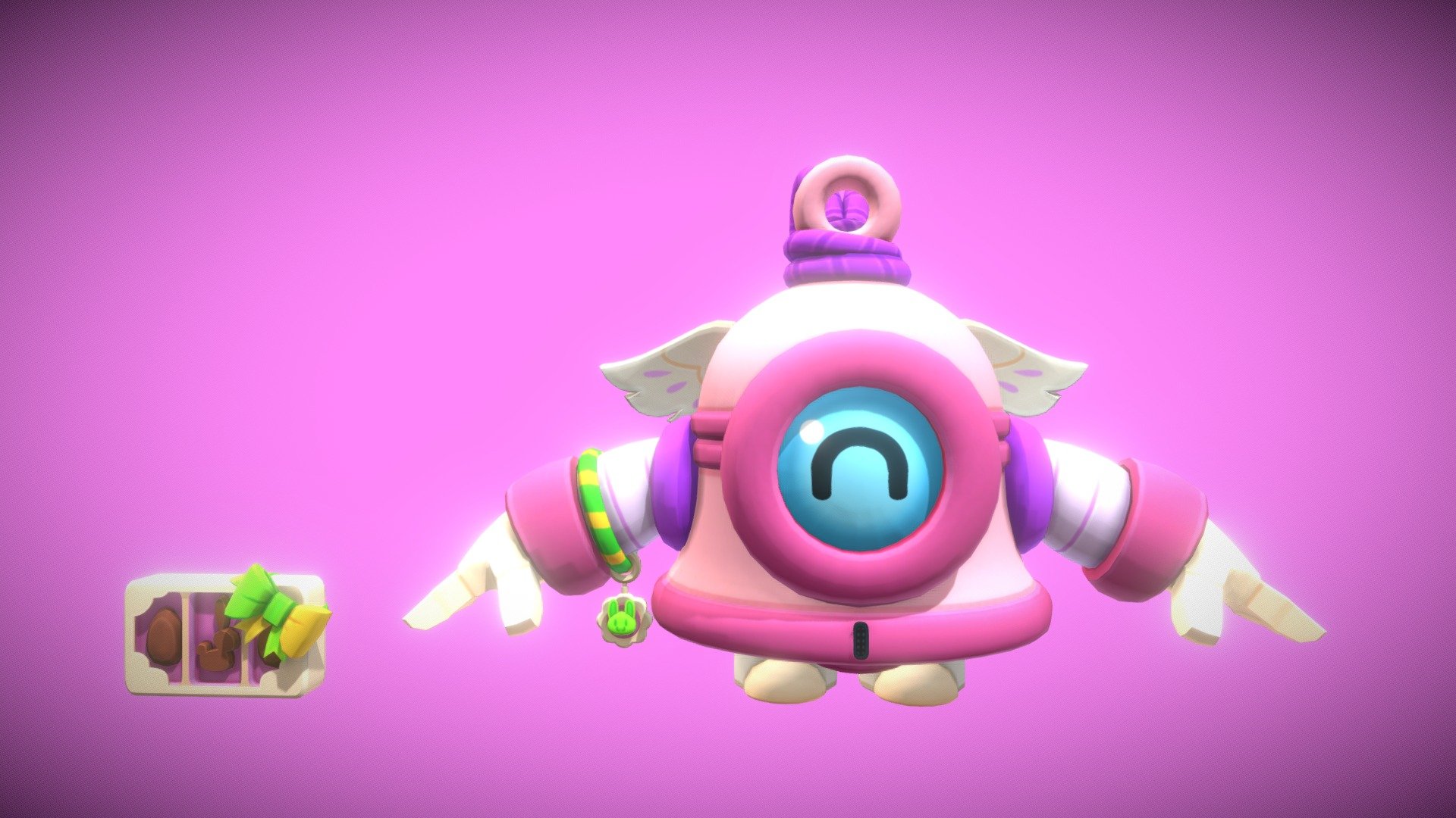 Bell Nani t-pose Brawl Stars - Download Free 3D model by shertiku ...