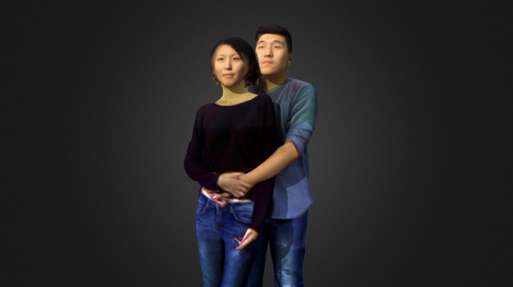Couples - 3D model by 3D Photo Print (@3dphotoprint) [c44b7ad] - Sketchfab