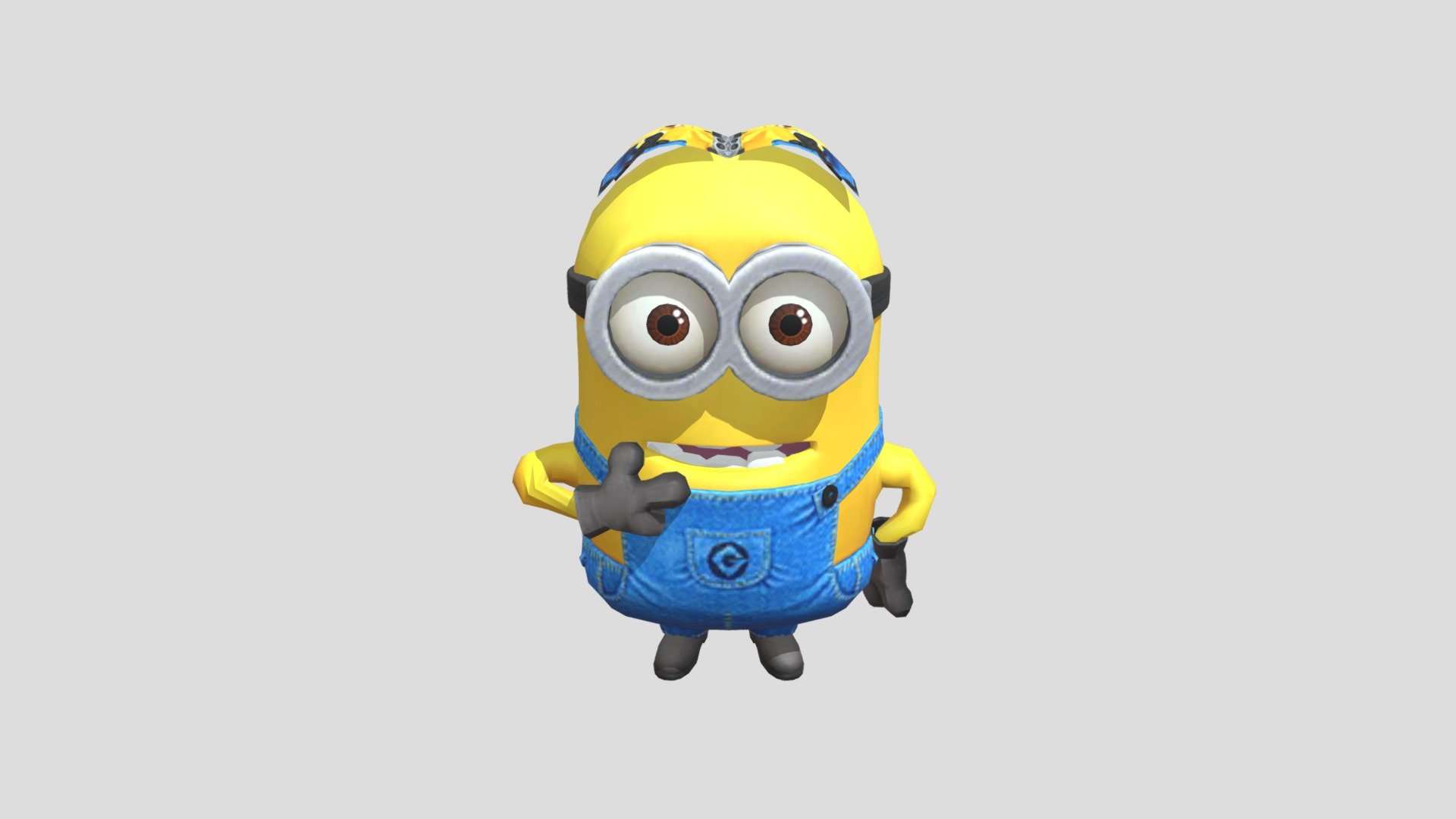 Minion Dave Thinking. - Download Free 3D model by RealGummyRed ...