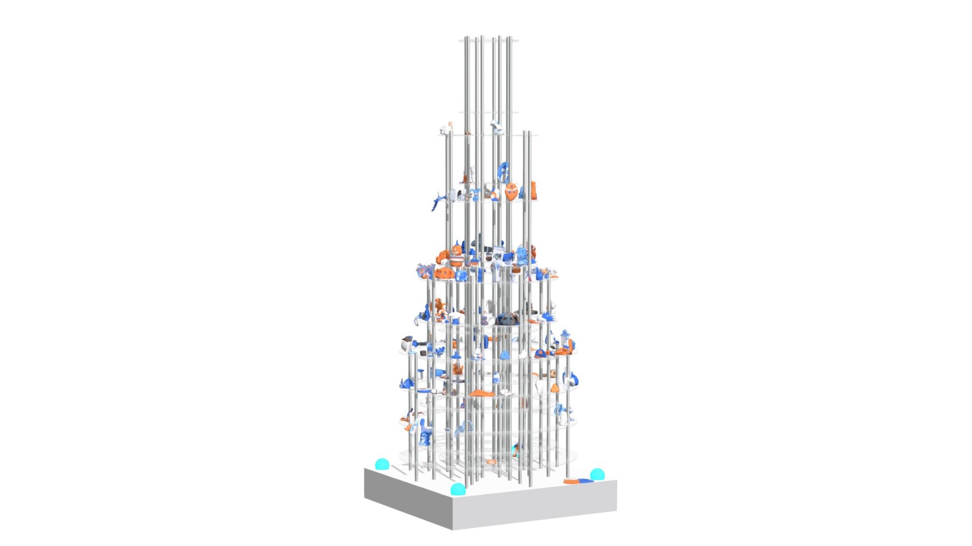 Sculpture Transmission Tower - 3D model by SUJANGGO [c44d74e] - Sketchfab