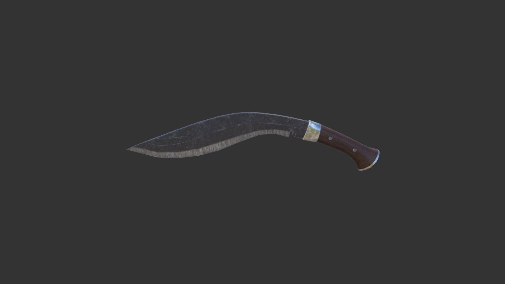 kukri - 3D model by Igor.Belloto [c44dd09] - Sketchfab
