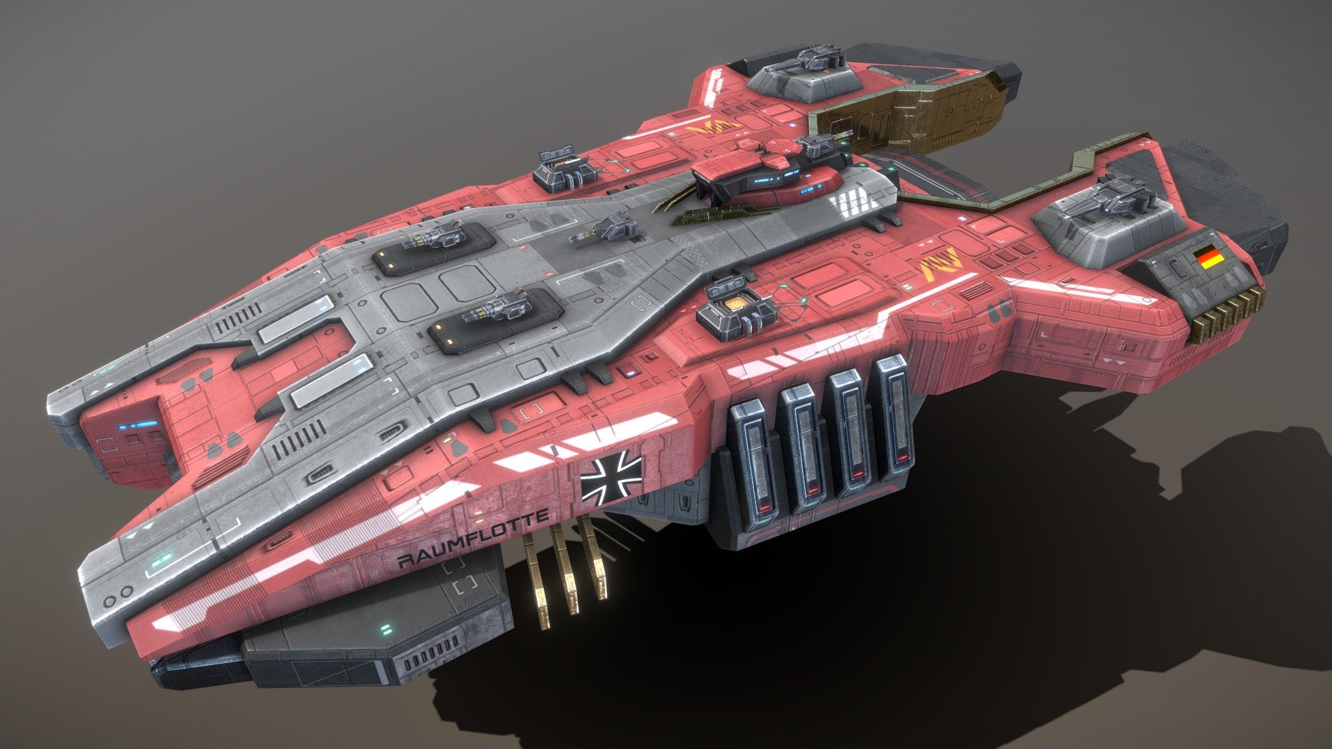 GSN Blücher Class Destroyer - Buy Royalty Free 3D model by MSGDI [c44eecb] - Sketchfab Store