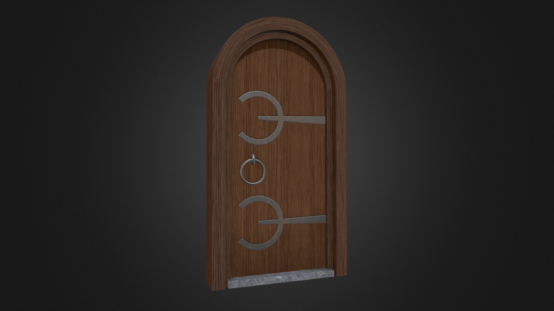 Arched door - 3D model by IDene [c44ff4a] - Sketchfab