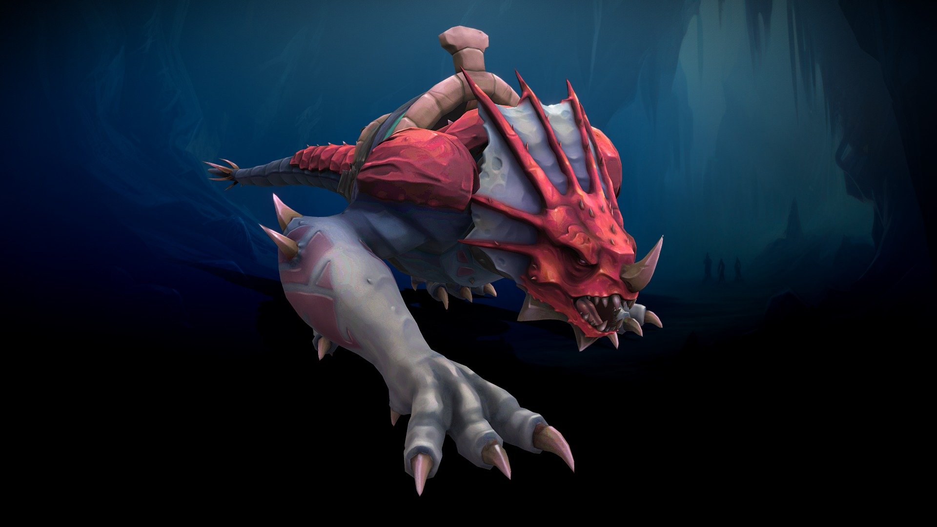 Stylized Fantasy Dinosaur (Mount) - 3D model by N-hance Studio ...