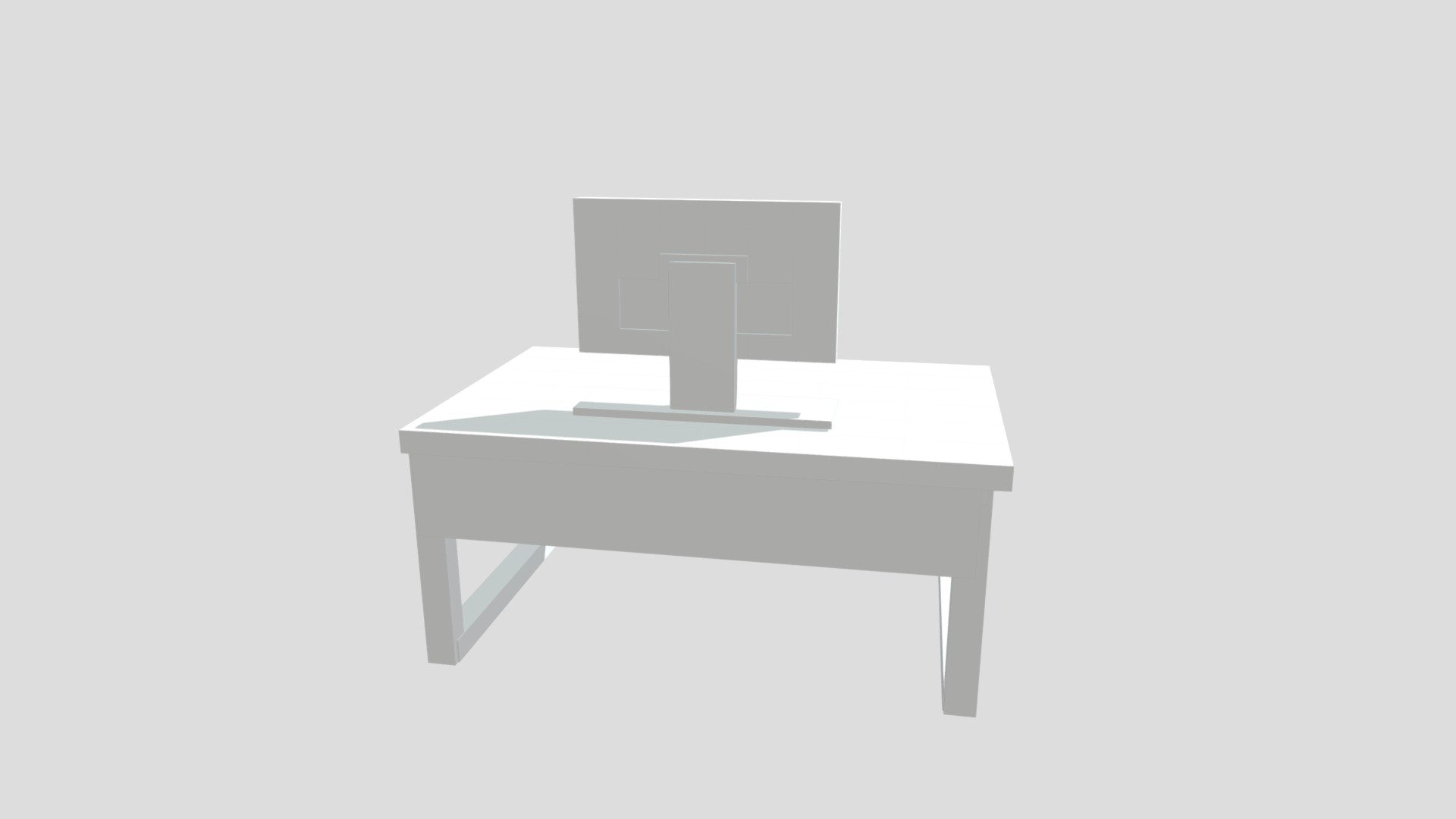 Desk - Download Free 3D model by bee_300 [c451441] - Sketchfab