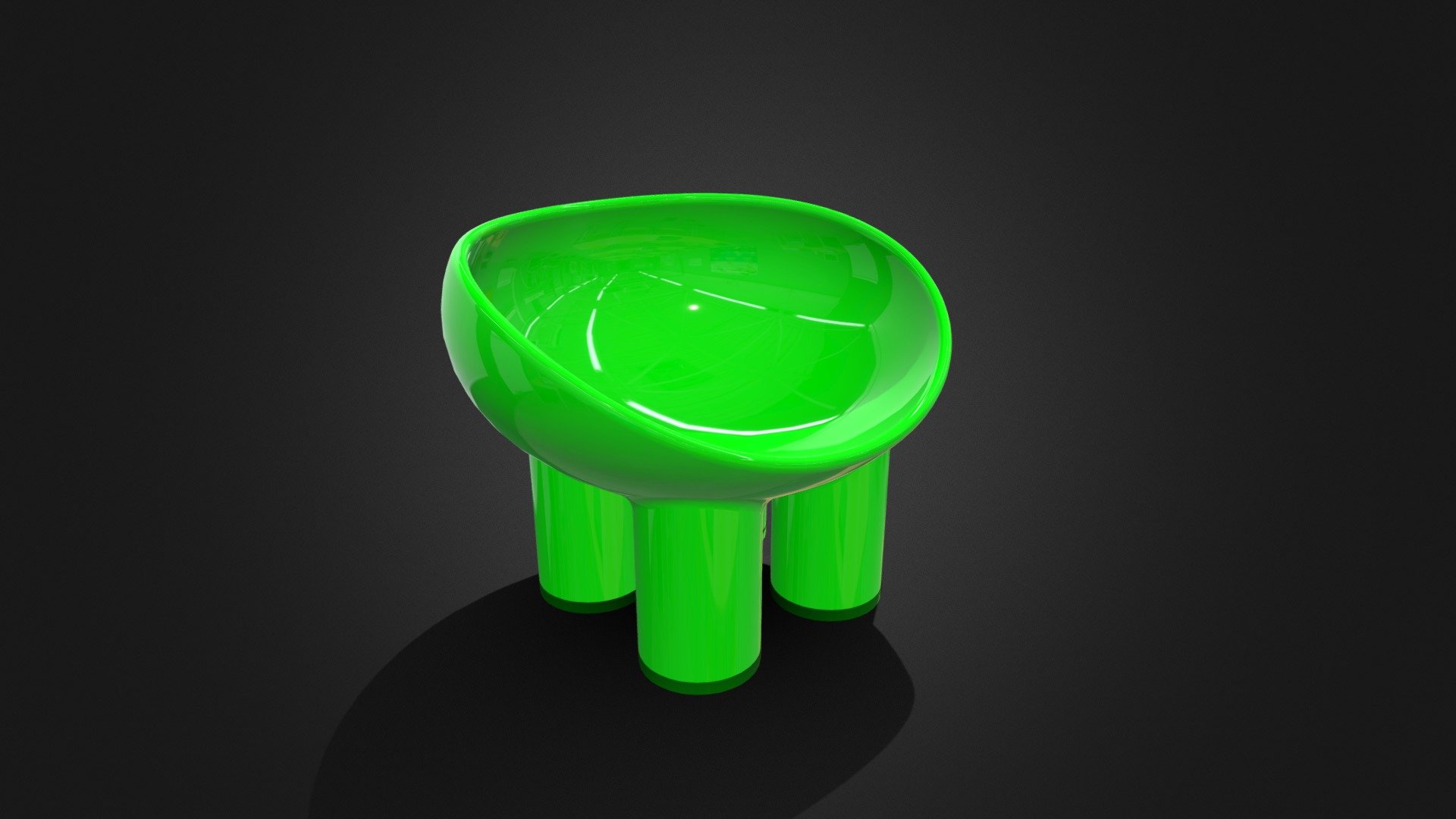 Roly poly chair - Download Free 3D model by eltayerkebulan [c451e5b ...
