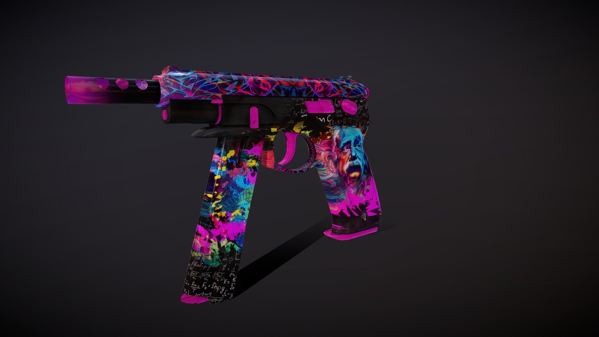 Cz-75 200IQ - Download Free 3D model by un1que [c4524f5] - Sketchfab