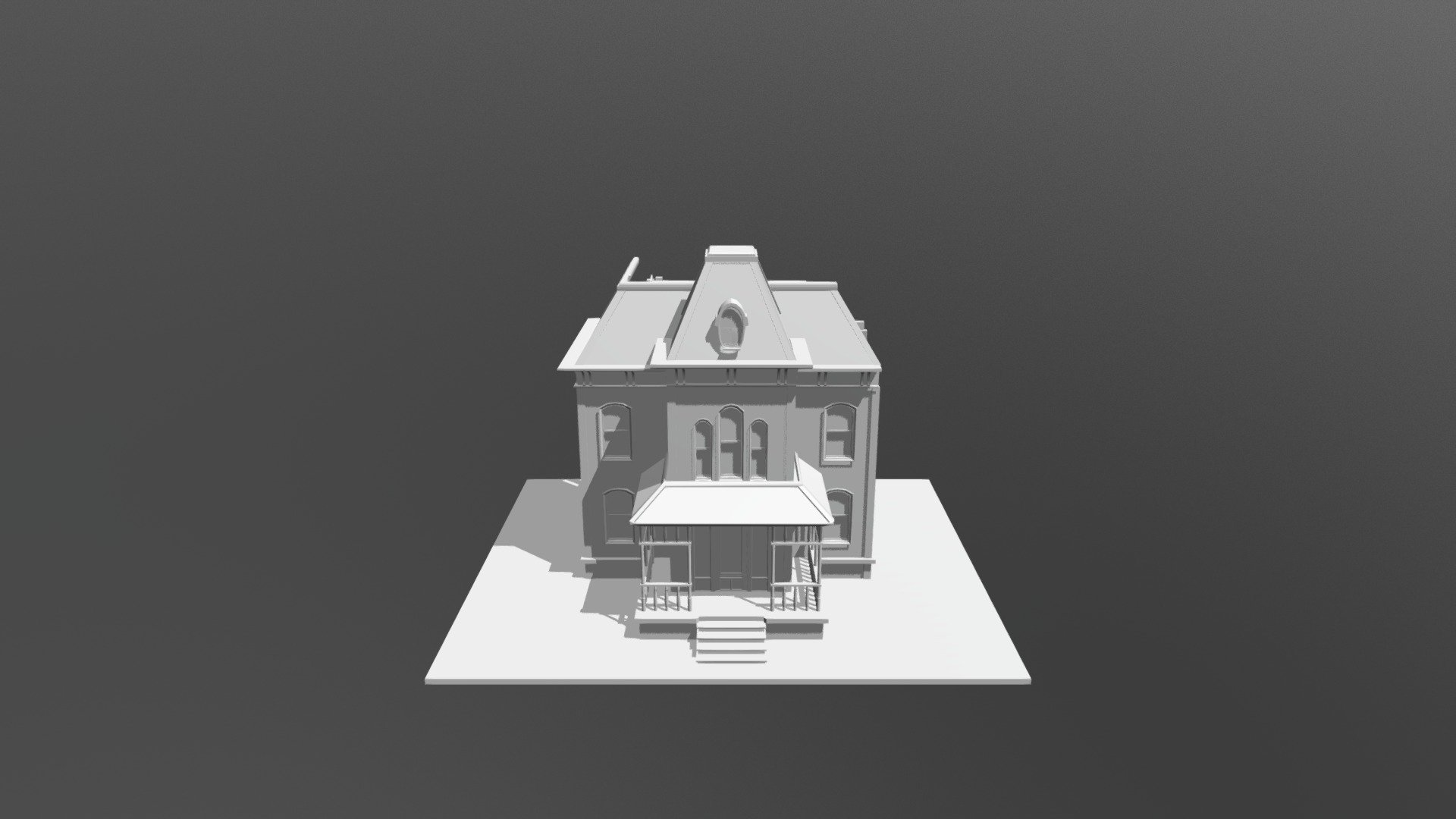 Bates Mansion updated - 3D model by Chip1942 [c452d60] - Sketchfab