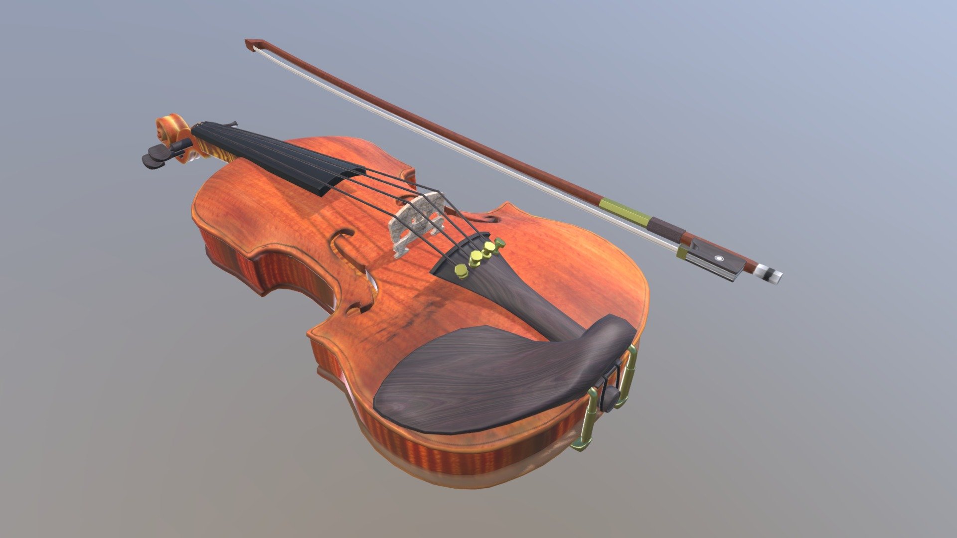 Violin - Download Free 3D model by sajinjin9232 [c45475e] - Sketchfab