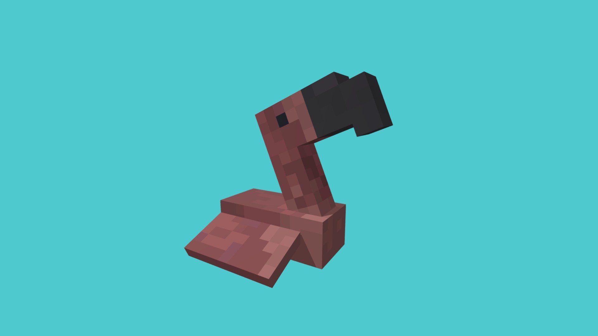 Low poly Flamingo - 3D model by Boterhambox [c45505d] - Sketchfab