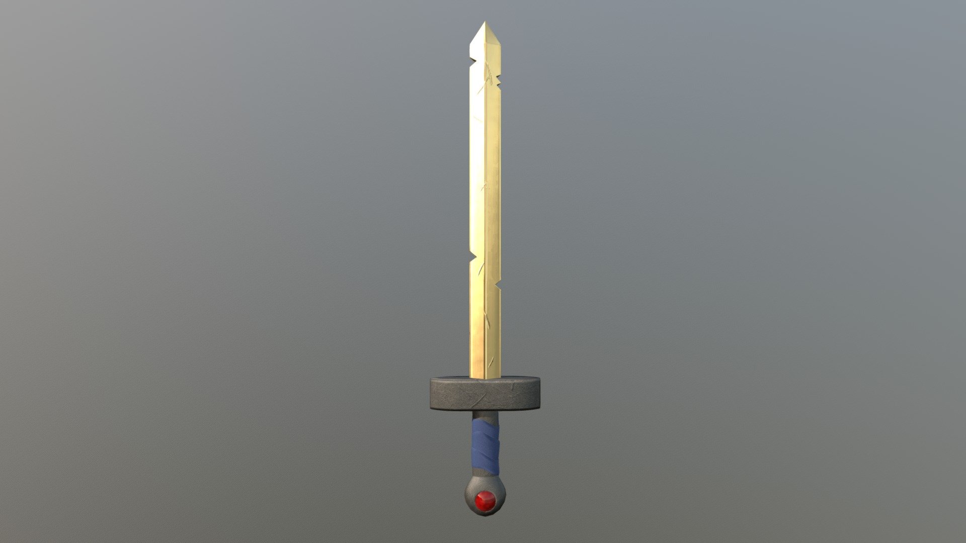 Finn's Golden Sword Game Asset - 3D model by xavieredu [c455a8c ...