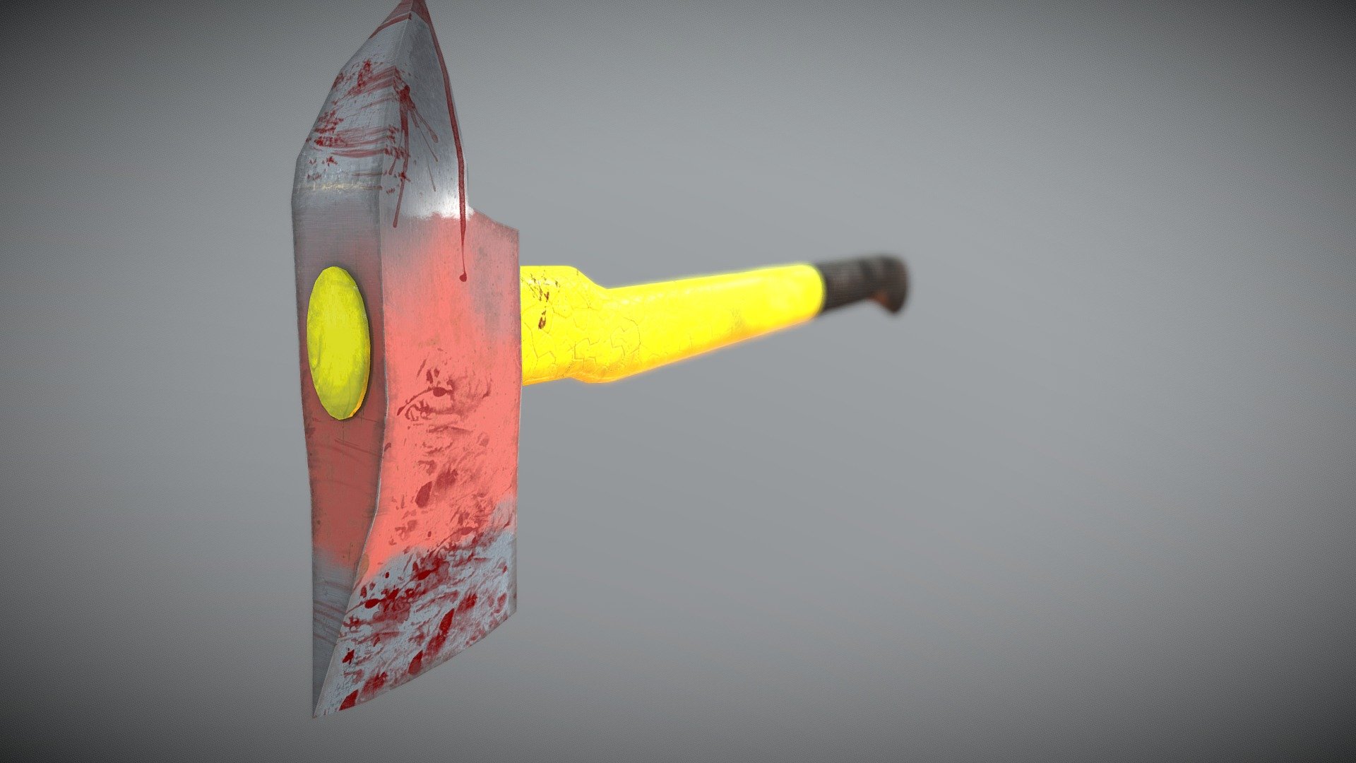 Fire Axe - 3D model by hunter12304 [c455c54] - Sketchfab