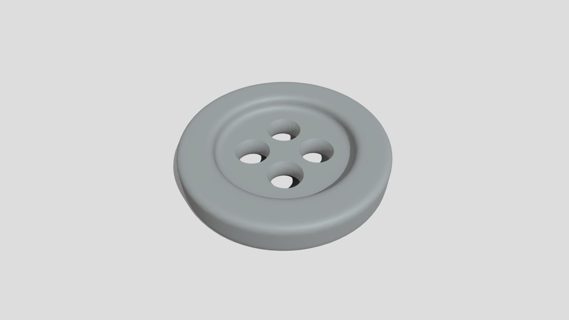 Sewing Button 003 - 1,5cm 4 Holes 2mm - Buy Royalty Free 3D model by ...