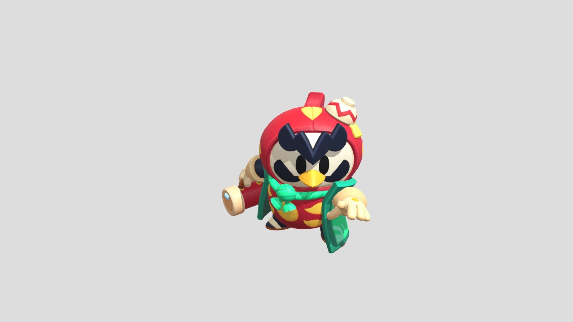 Mrp_daruma_geo - Download Free 3D model by mourad (@mouradouchen11 ...