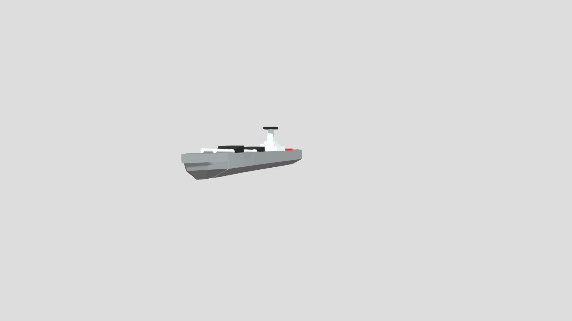 Low poly war ship - 3D model by sajeewadolewaththa [c4577b9] - Sketchfab