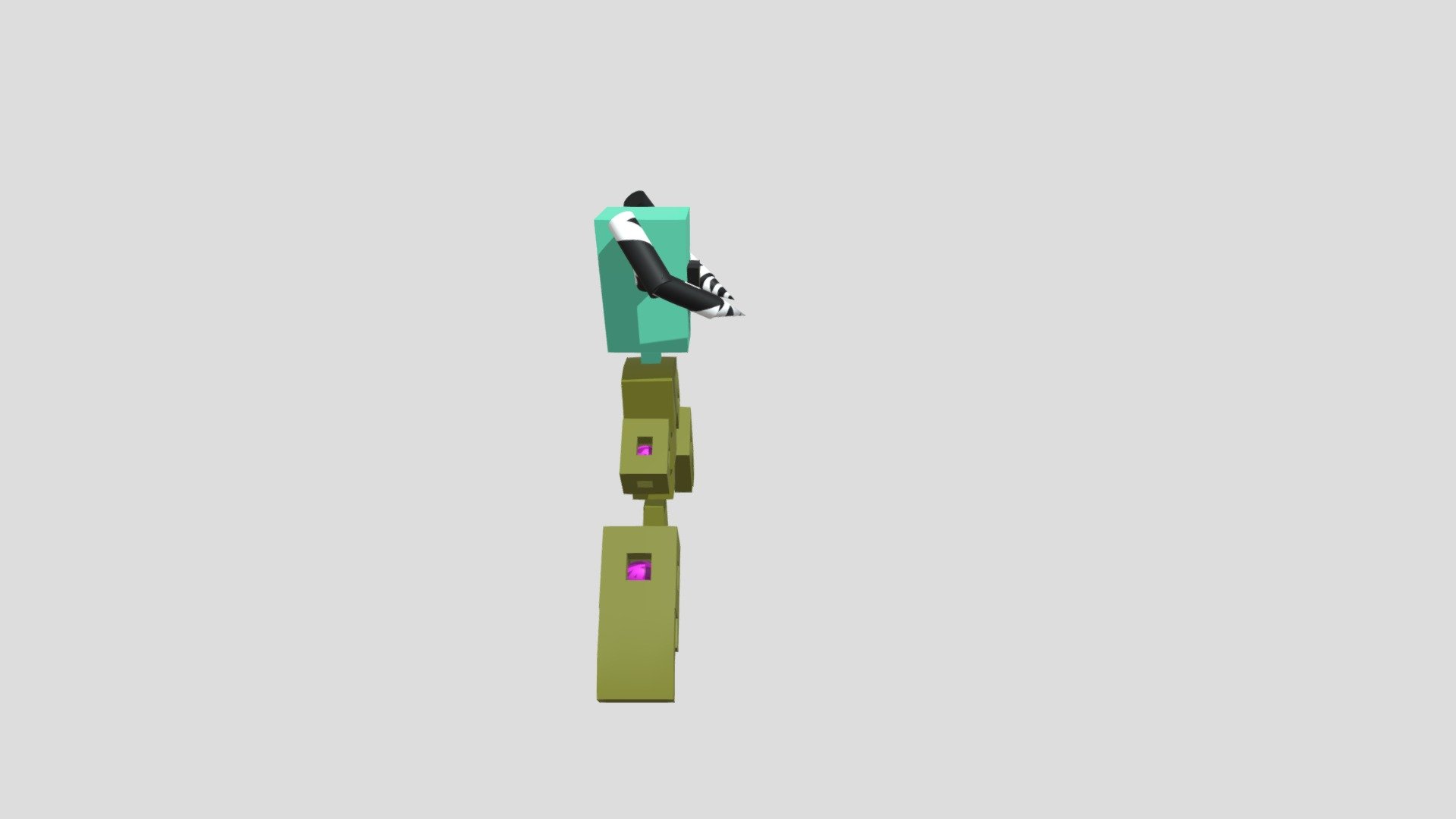 creepy alien robot - 3D model by KyleVanDijl [c459bc8] - Sketchfab