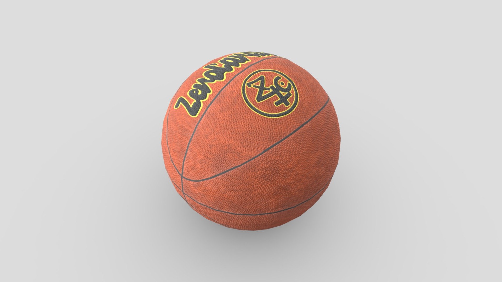 A low poly basketball - Download Free 3D model by ZeroCardinal [c45a191 ...