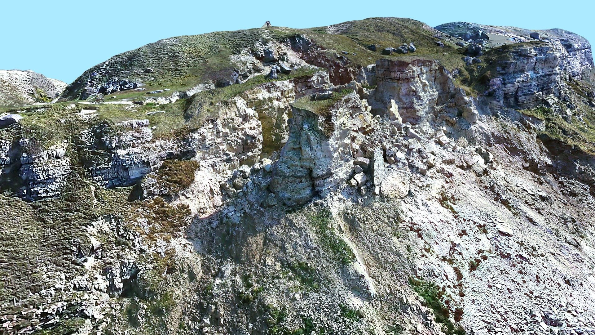 Portland Cliff Fall, England - Buy Royalty Free 3D model by LibanCiel ...