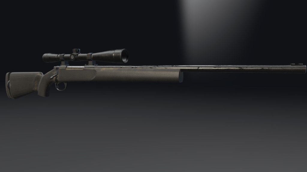 M24 SNIPER - 3D model by johnny650 [c4634b0] - Sketchfab
