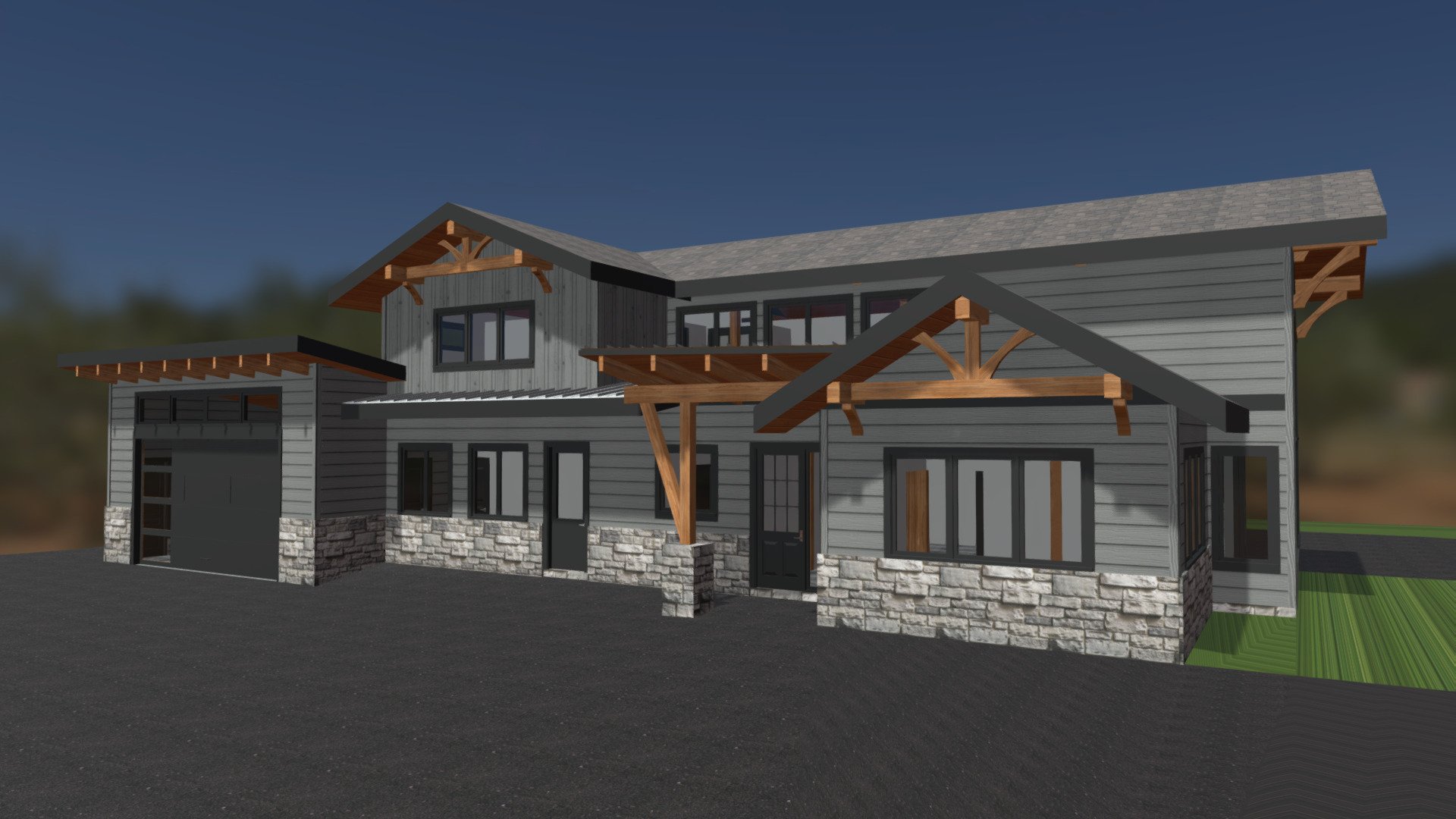 Darcy House - 3D model by Streamline Design (@streamline) [c463f77 ...